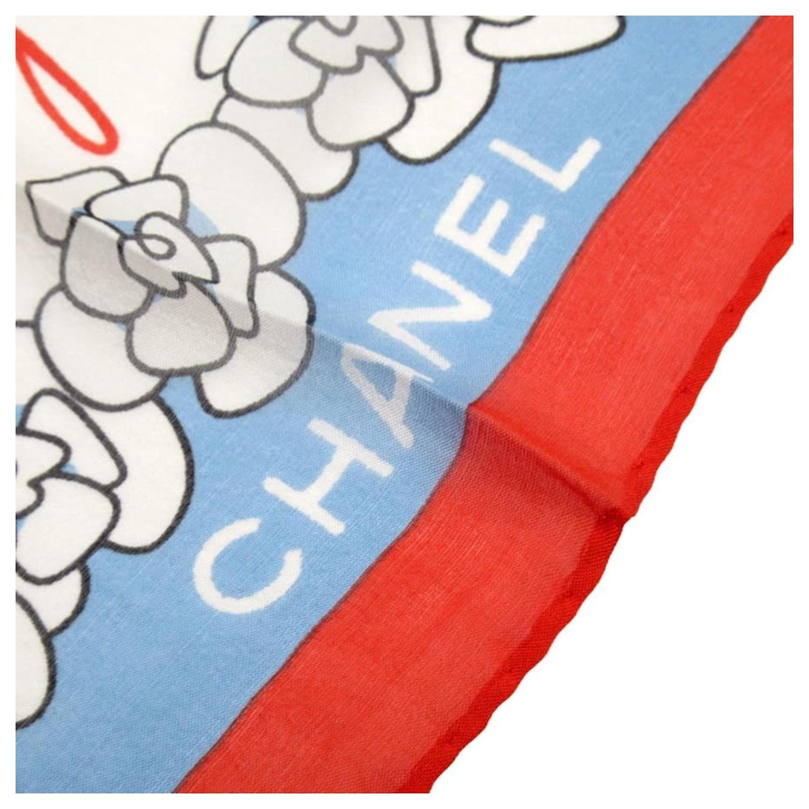 Foulard Chanel Soie Multicolore ref.797527 - Joli Closet