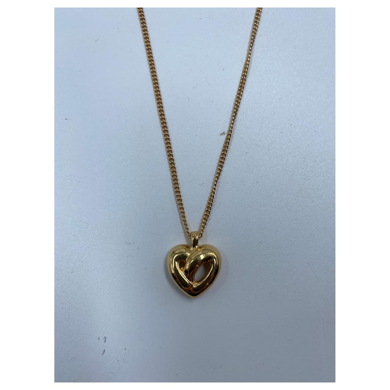 Collier CD Dior doré Métal ref.797648 - Joli Closet