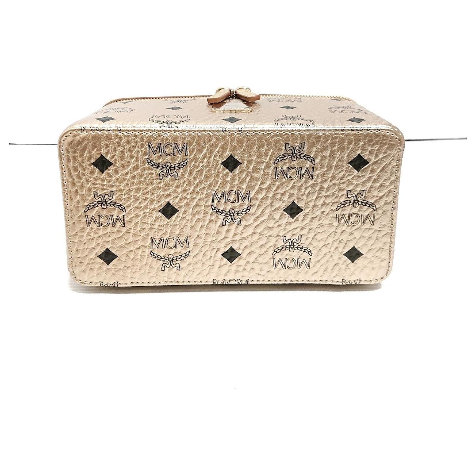 MCM Vanity Golden Synthetic ref.797889 - Joli Closet