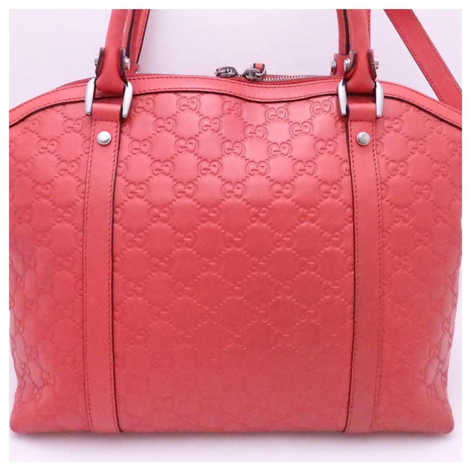 Gucci Interlocking G Red Leather ref.797979 - Joli Closet
