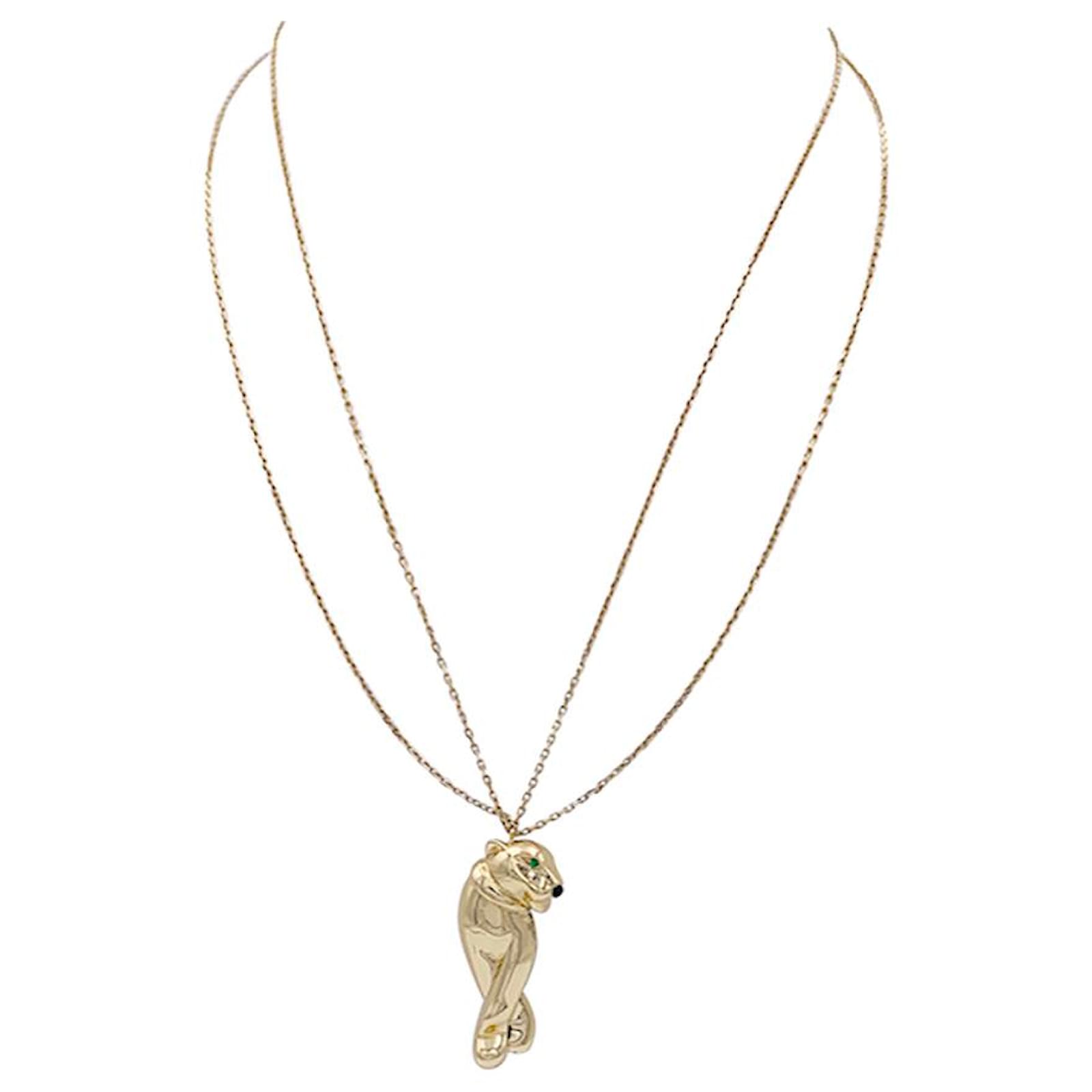 Collier Cartier, "Panthère de Cartier", or jaune. ref.798877 - Joli Closet