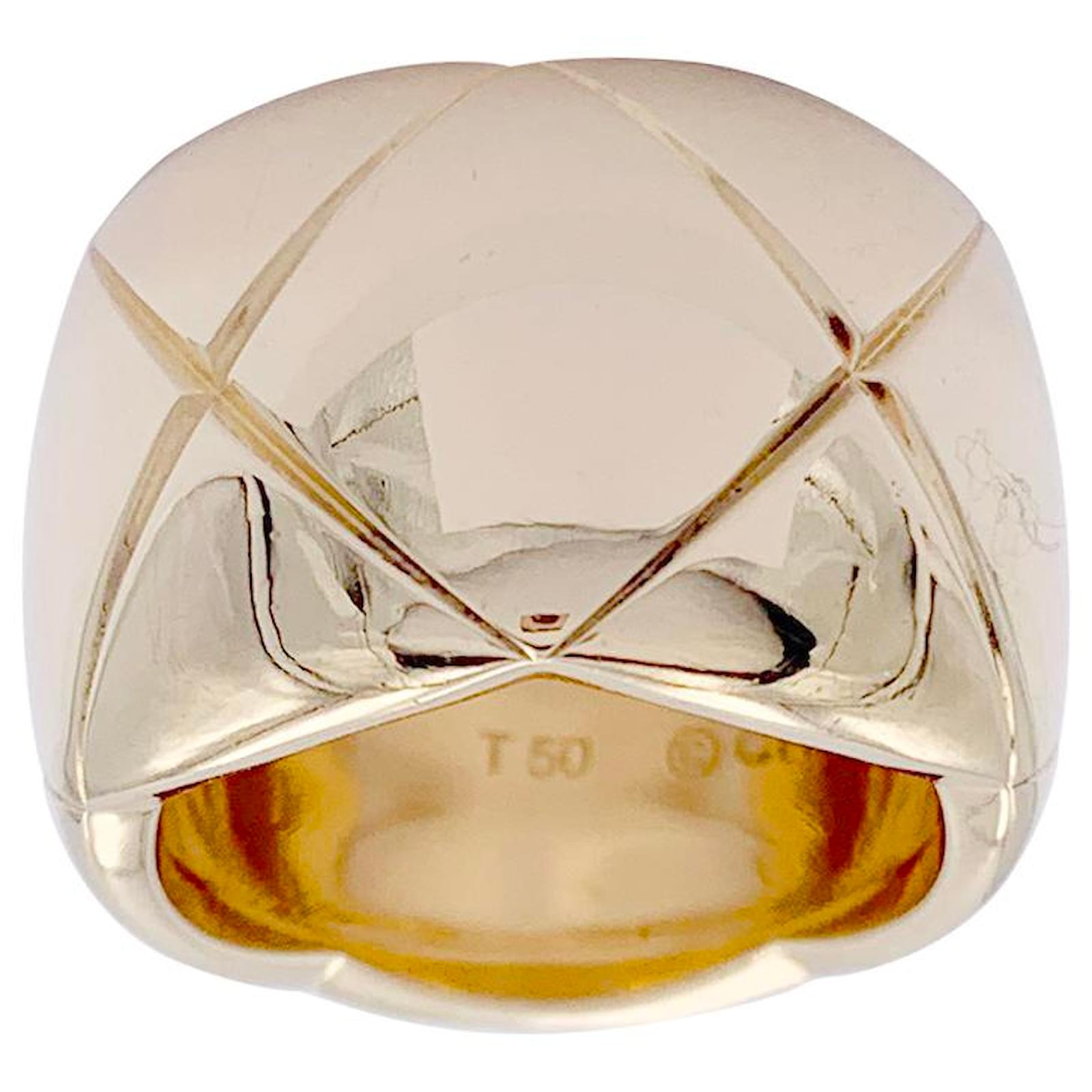 Bague Chanel," Coco Crush", or jaune. ref.798881 - Joli Closet