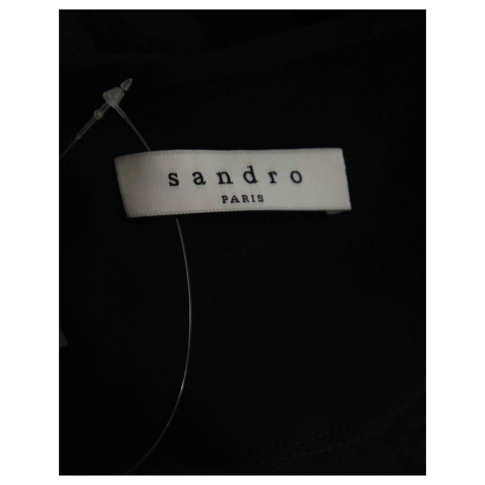 Sandro Top 38 Blue Viscose ref.798979 - Joli Closet