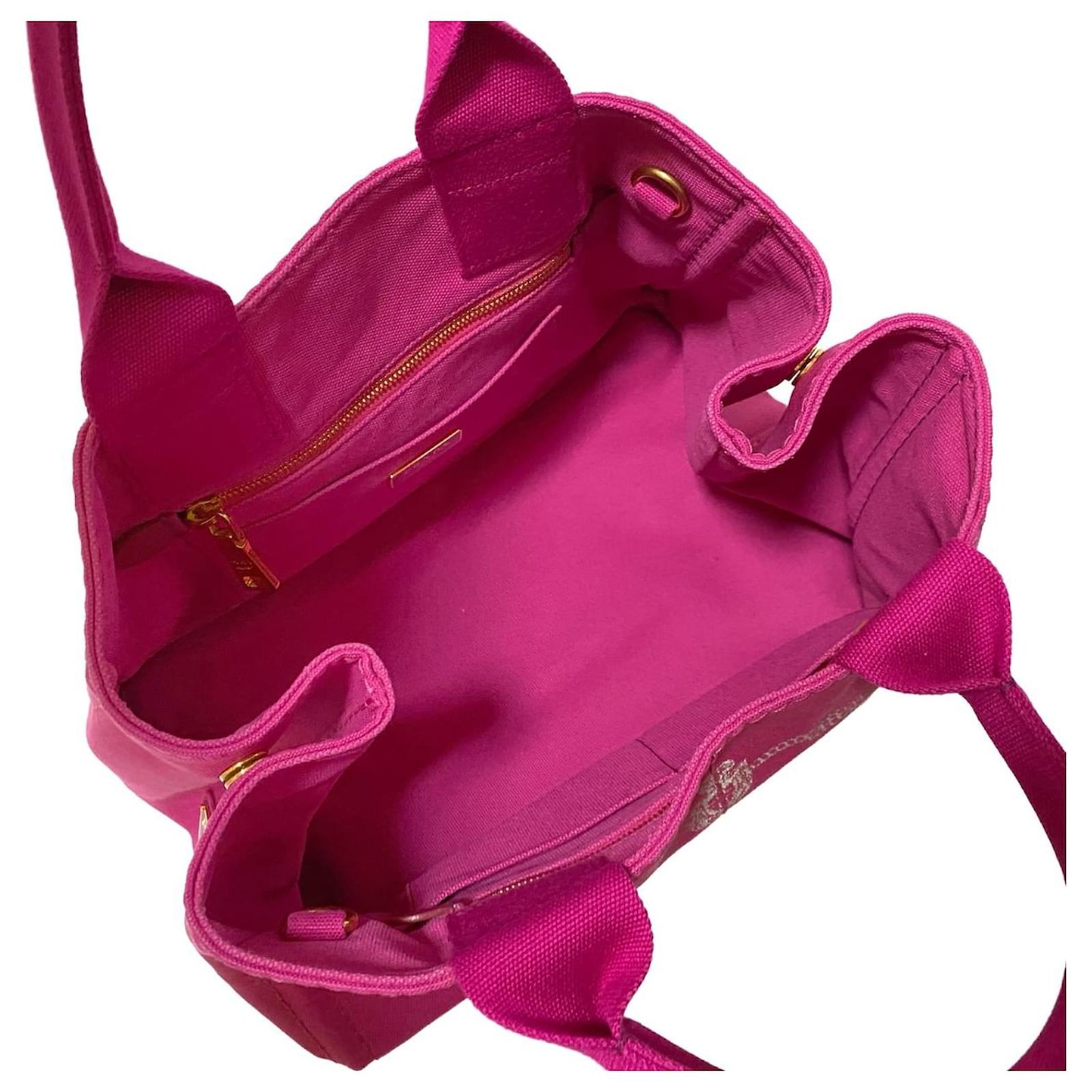 Prada Canapa Fuschia Cloth ref.799741 - Joli Closet