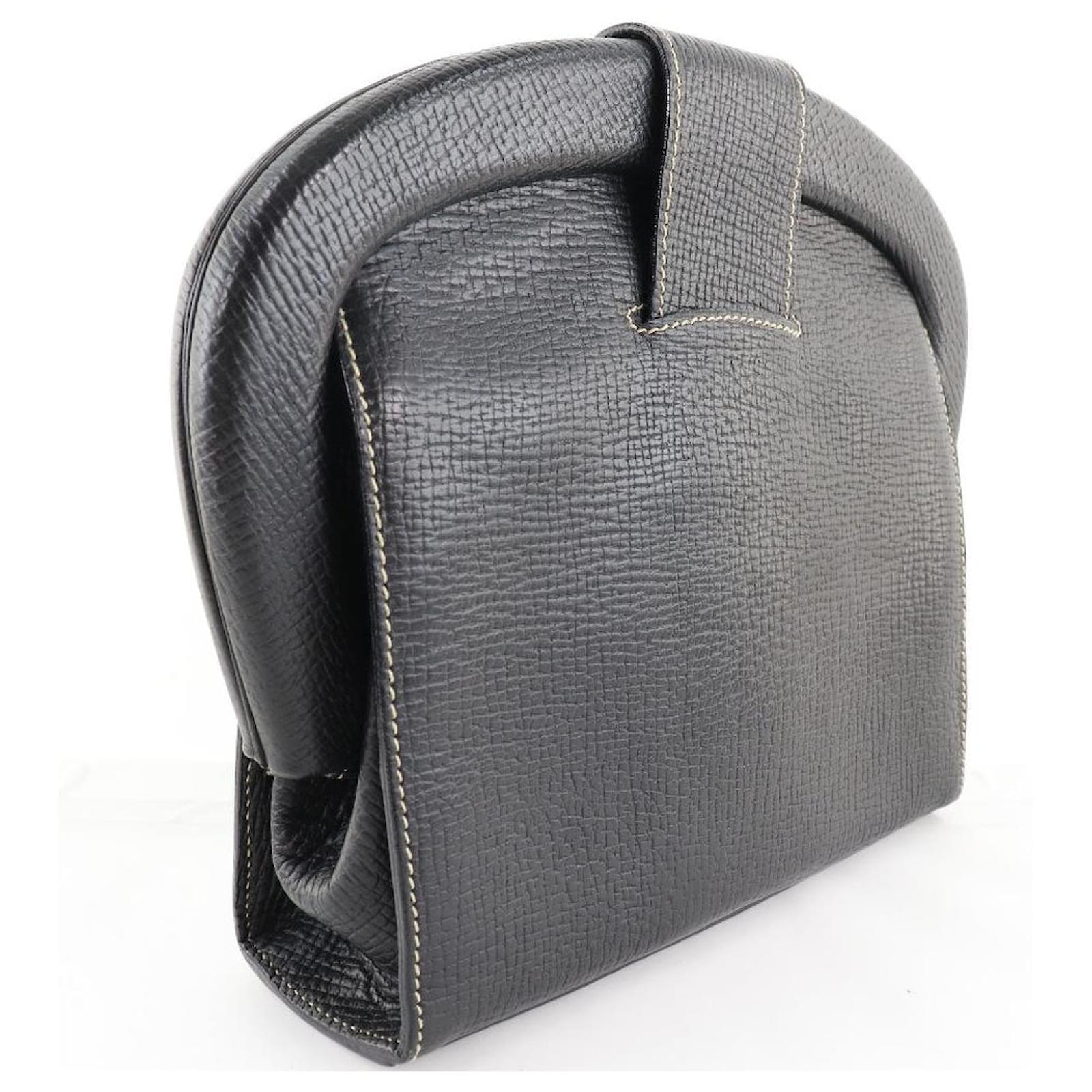 Loewe-Logo Schwarz Leder ref.800154 - Joli Closet