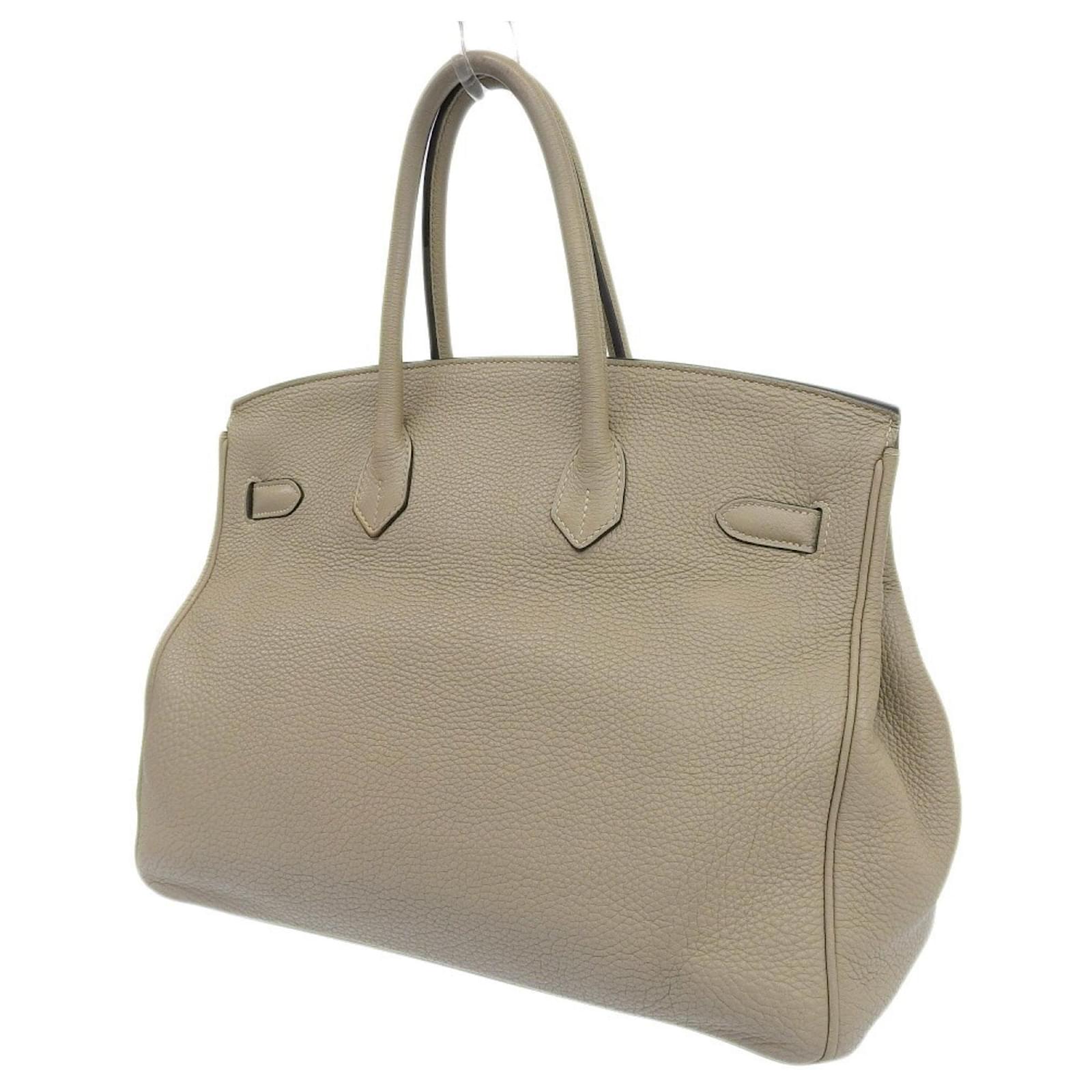 Hermès Birkin 35 Beige Leather ref.800512 - Joli Closet