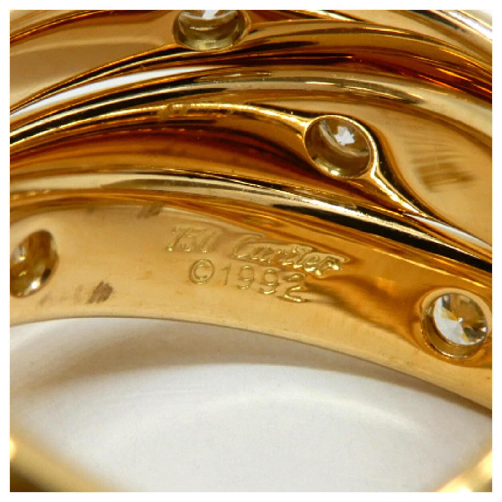 Love Cartier Trinity Yellow Yellow gold ref.801387 - Joli Closet