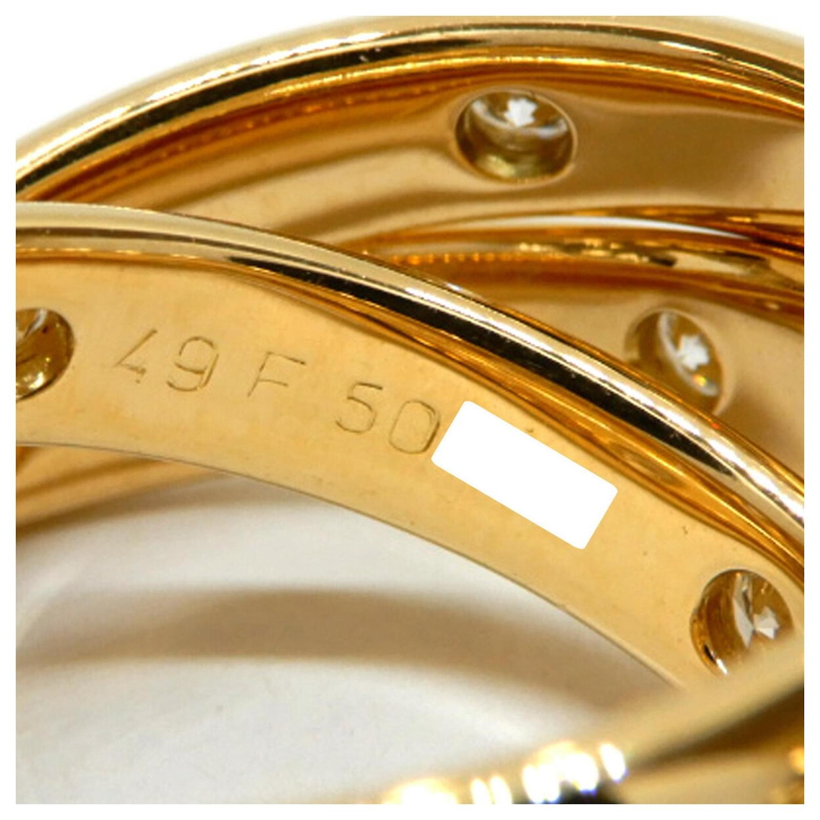 Love Cartier Trinity Yellow Yellow gold ref.801387 - Joli Closet