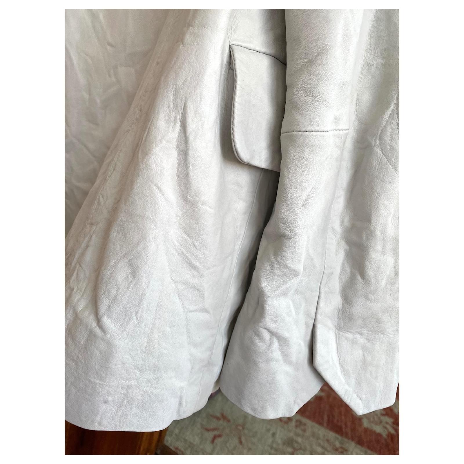 Zadig & Voltaire short "verys" jacket in crinkled lamb leather Zadig et ...