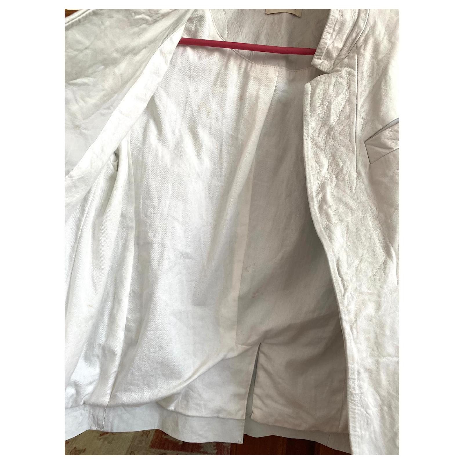 Zadig & Voltaire short "verys" jacket in crinkled lamb leather Zadig et ...