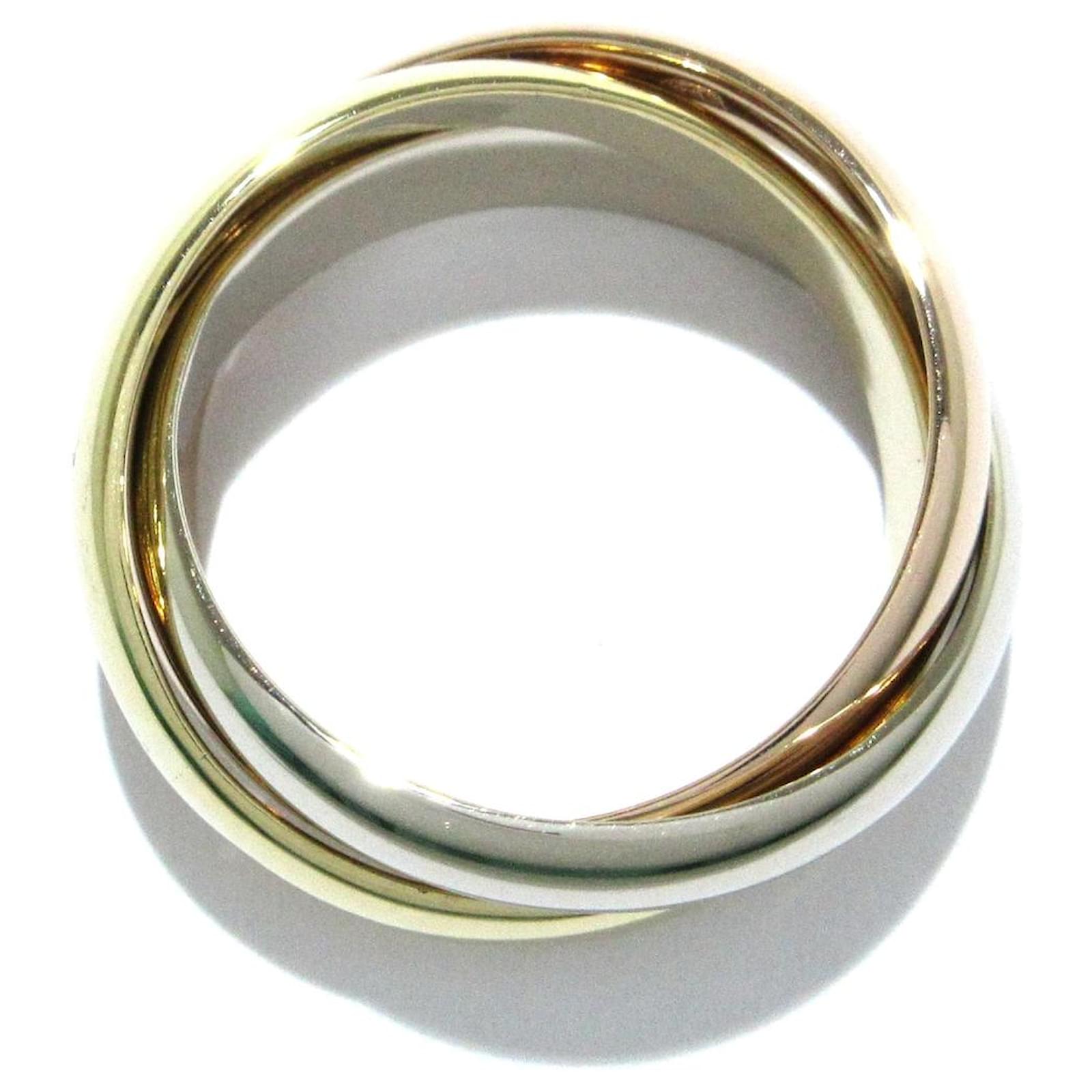 Cartier Trinity Golden Yellow gold ref.802157 - Joli Closet