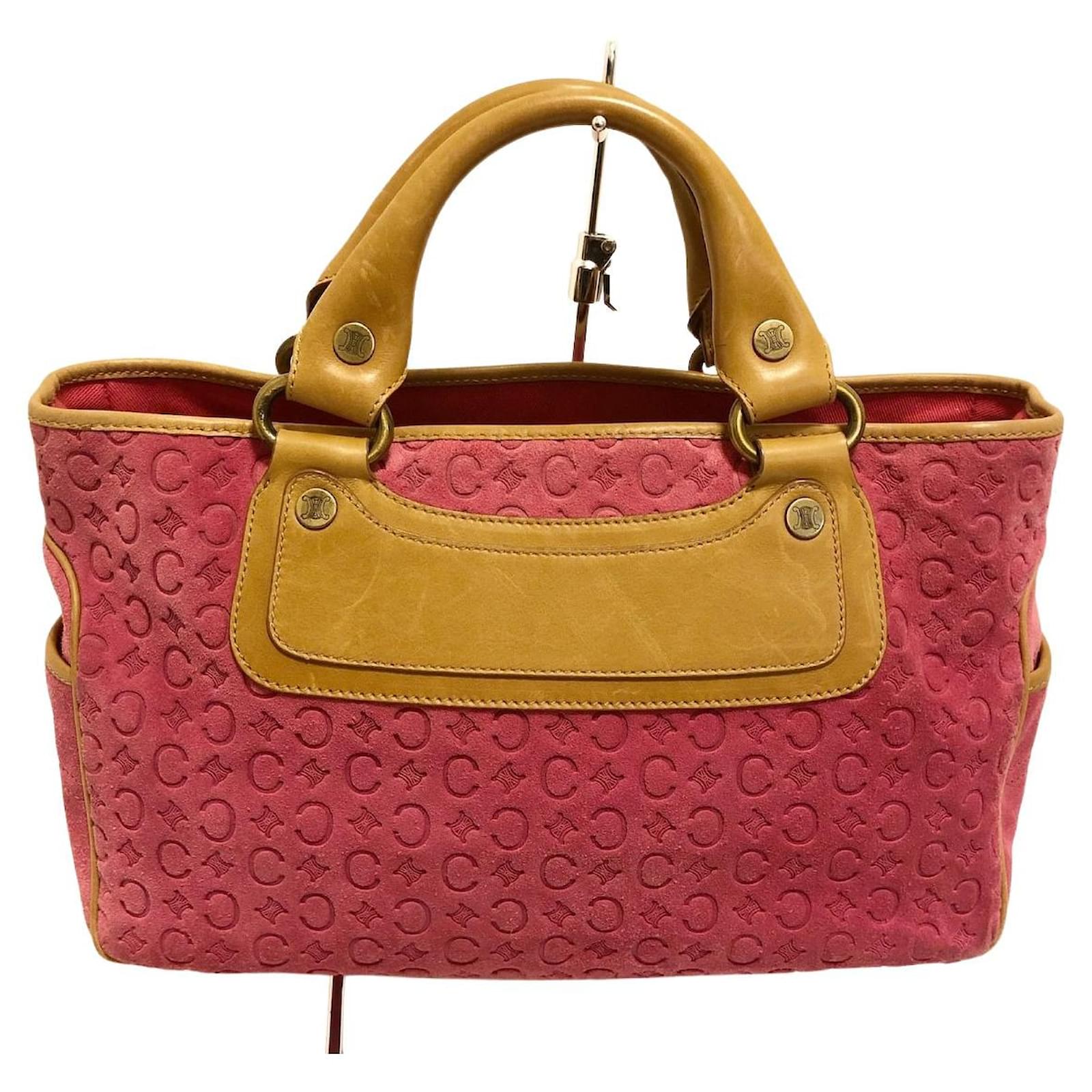 Céline Celine Boogie Pink Suede ref.802257 - Joli Closet