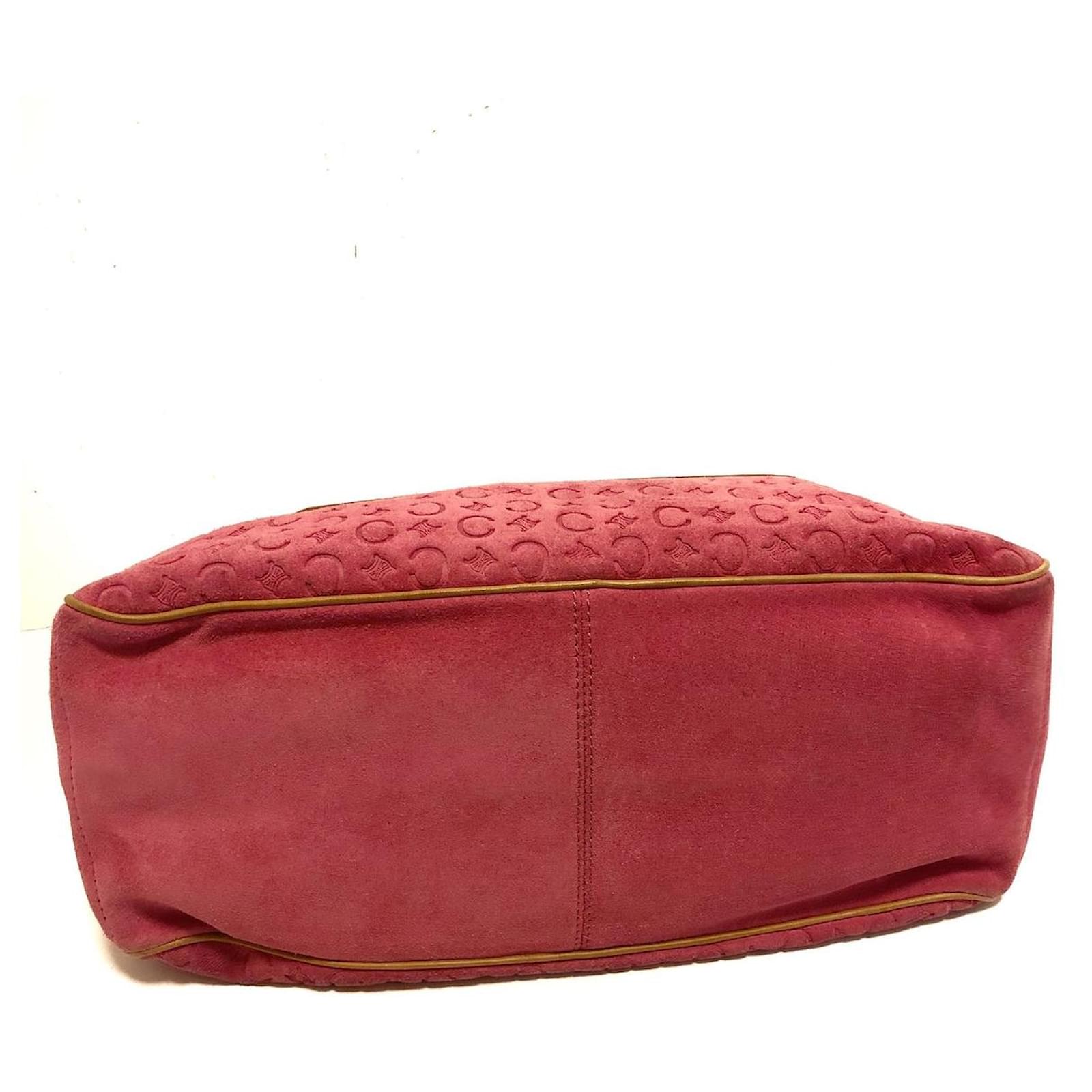 Céline Celine Boogie Pink Suede ref.802257 - Joli Closet