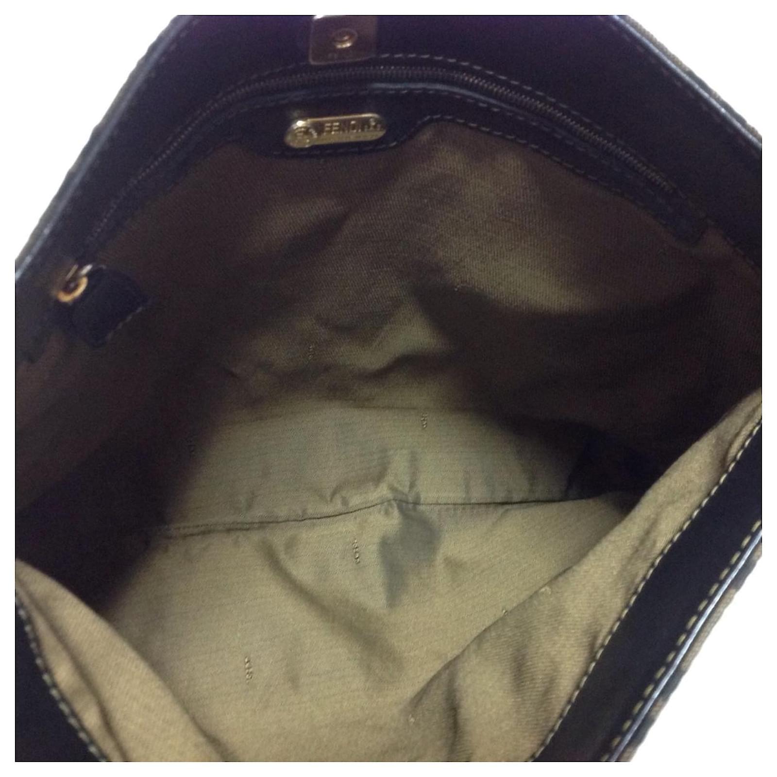 Fendi Zucca Brown Cloth ref.804165 - Joli Closet