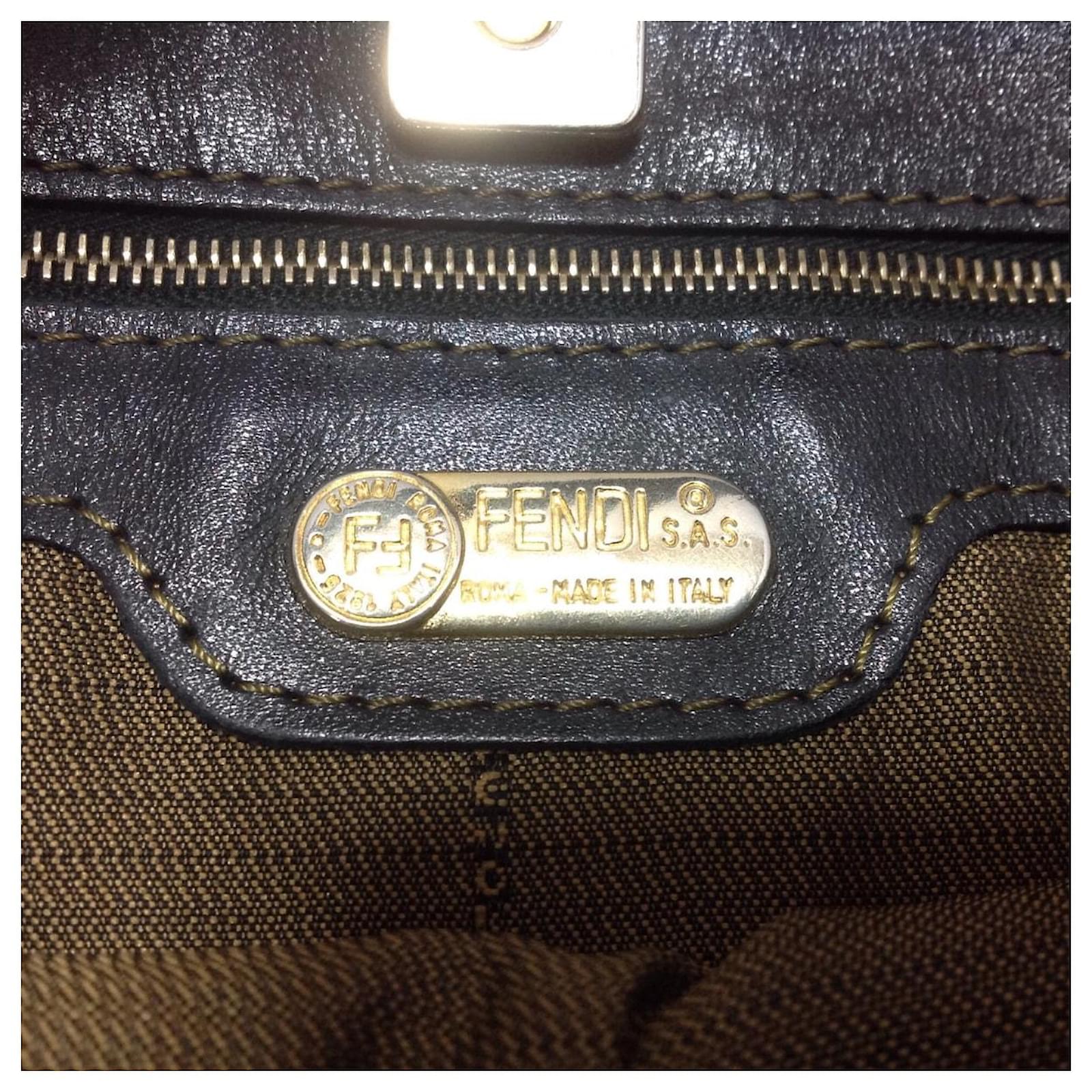 Fendi Zucca Brown Cloth ref.804165 - Joli Closet