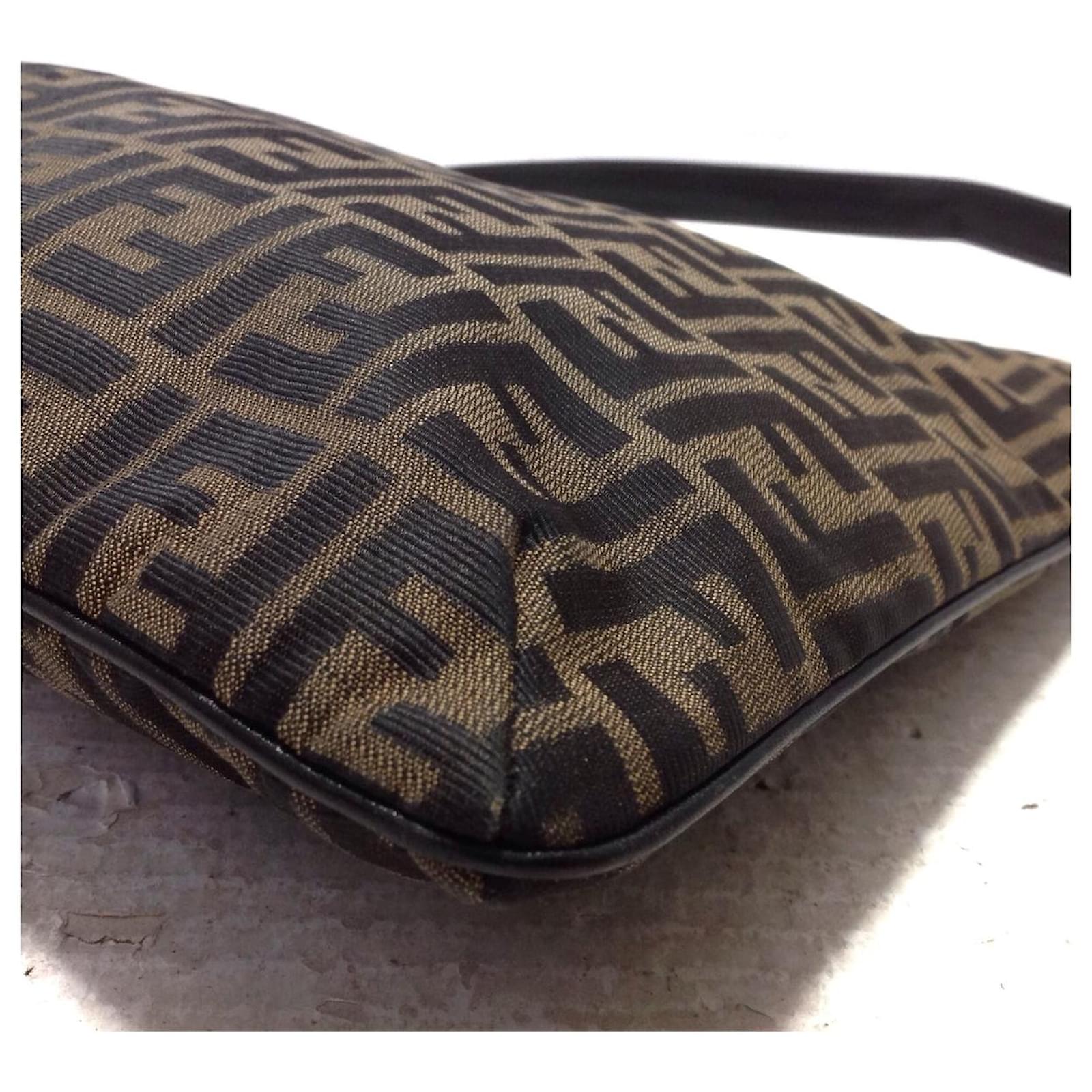 Fendi Zucca Brown Cloth ref.804165 - Joli Closet