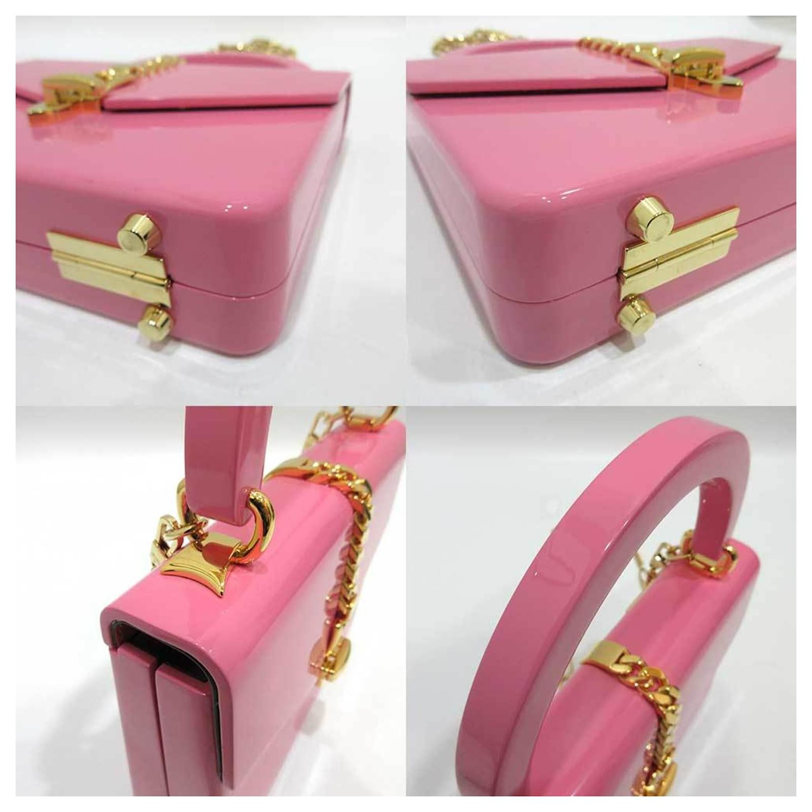 Gucci Sylvie Pink Patent leather ref.804247 - Joli Closet