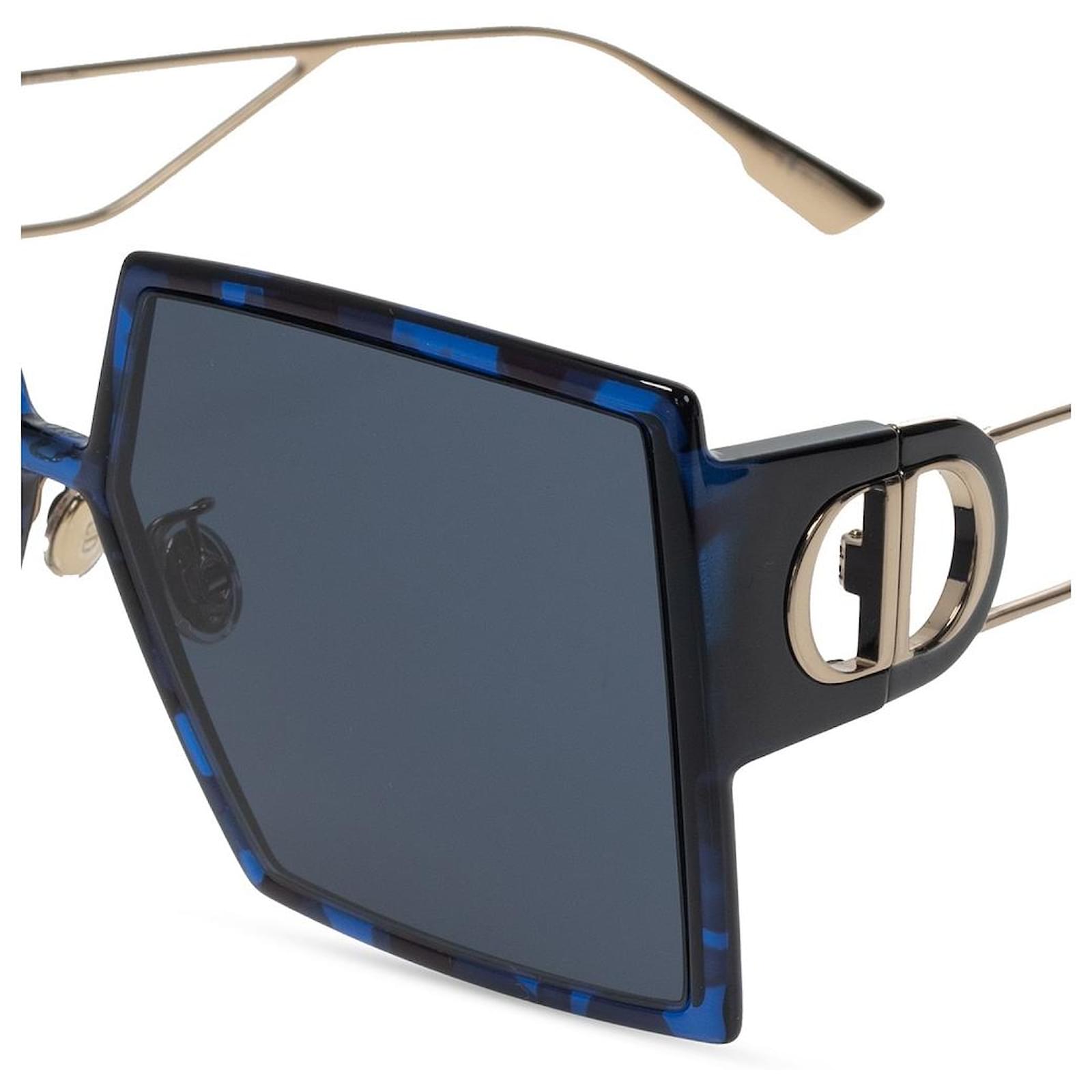 Christian Dior Sunglasses Blue Plastic ref.804944 - Joli Closet