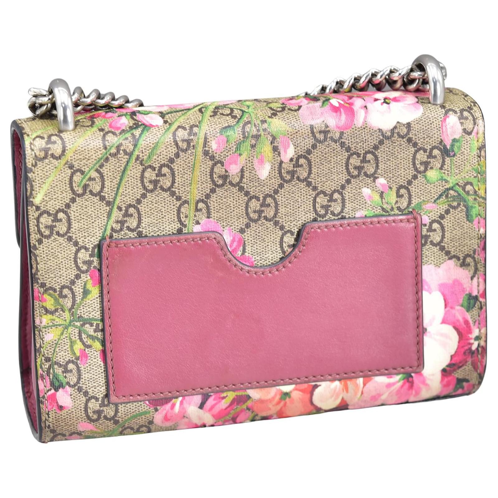 Gucci Flora Pink Leather ref.805547 - Joli Closet