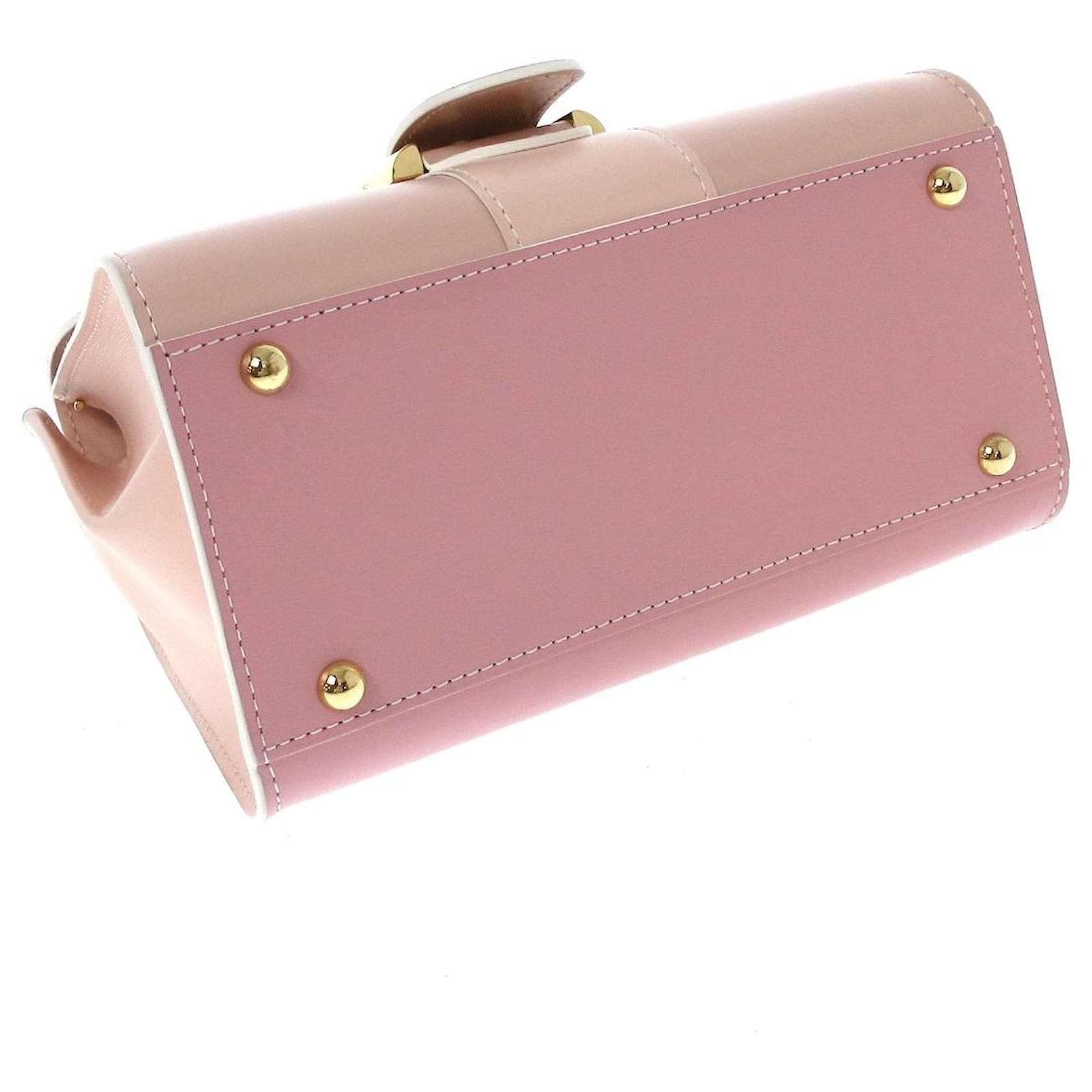 Delvaux Brillant Pink Leather ref.806047 - Joli Closet