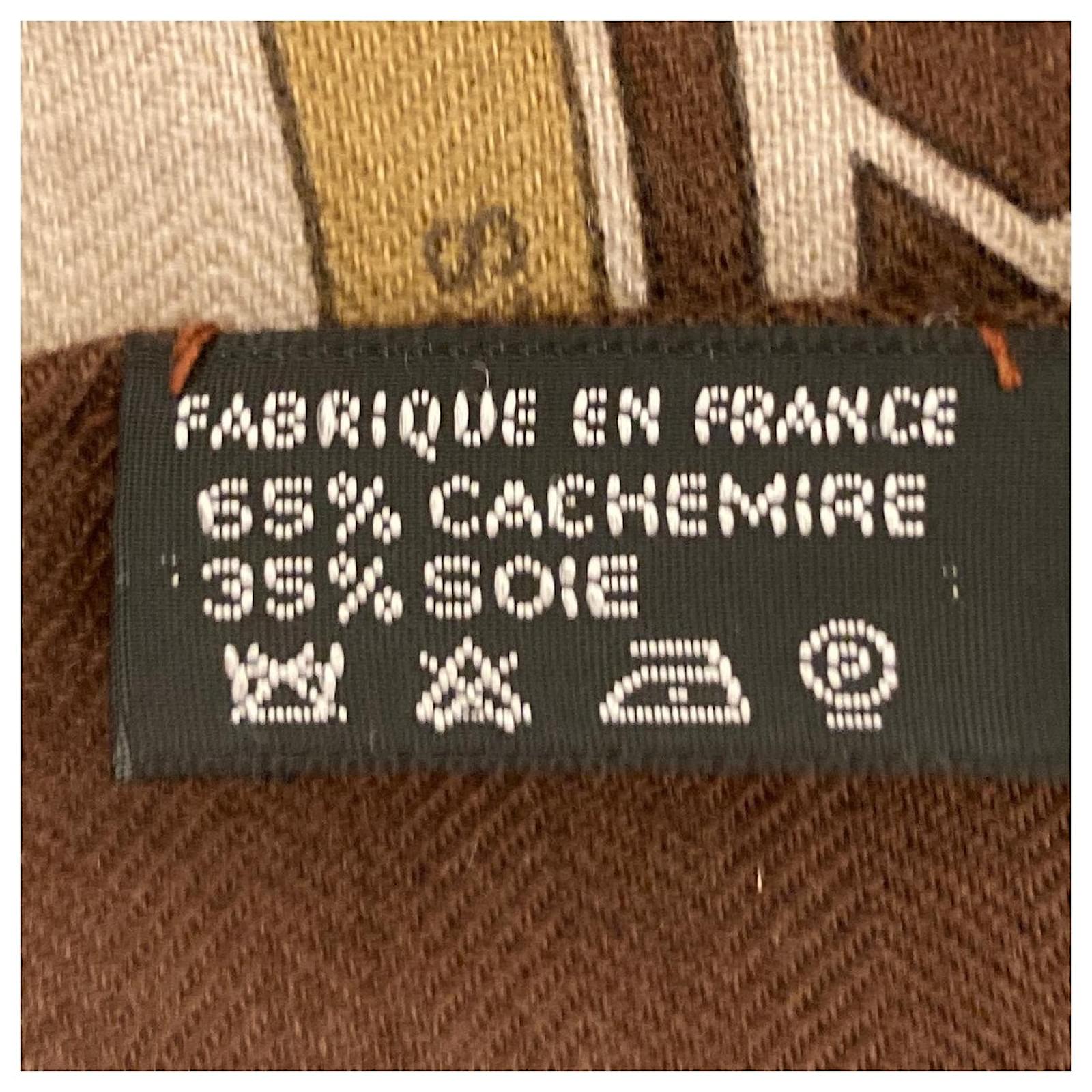 HERMÈS CARRÉ 140 Laine Multicolore ref.807479 - Joli Closet