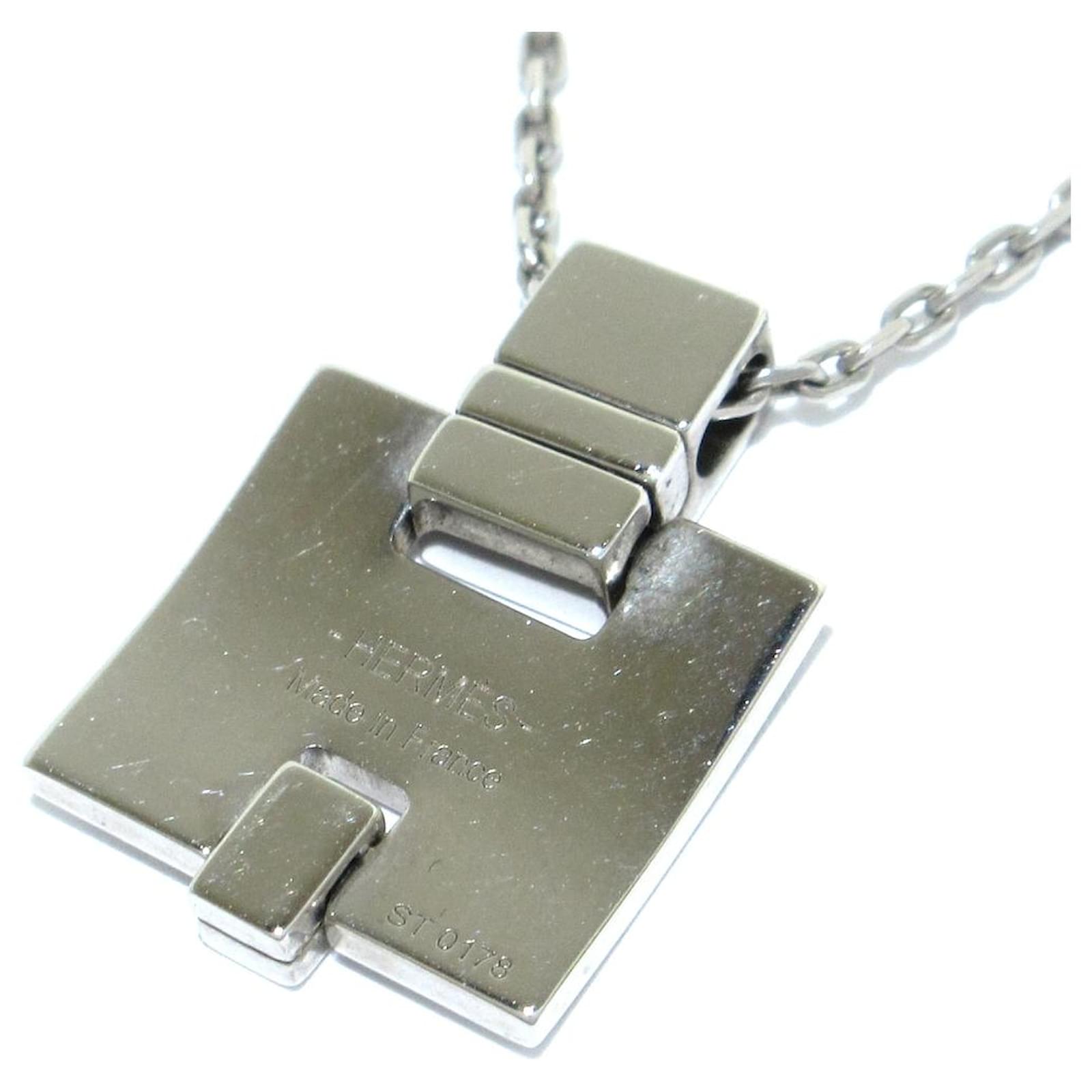 Hermès Irene Silvery Metal ref.808472 - Joli Closet