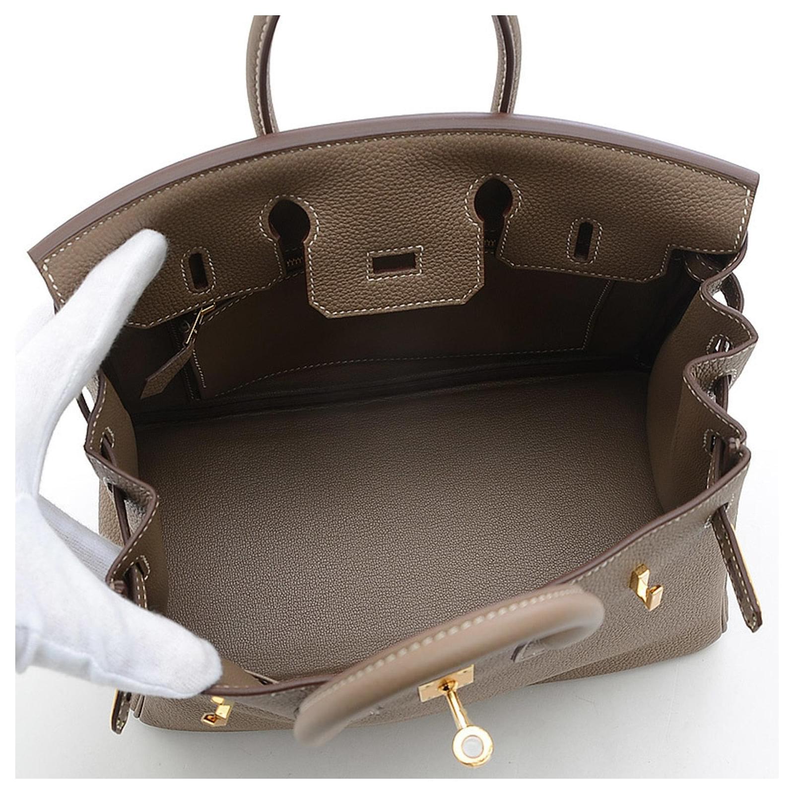 Hermès Birkin 25 Brown Leather ref.808575 - Joli Closet