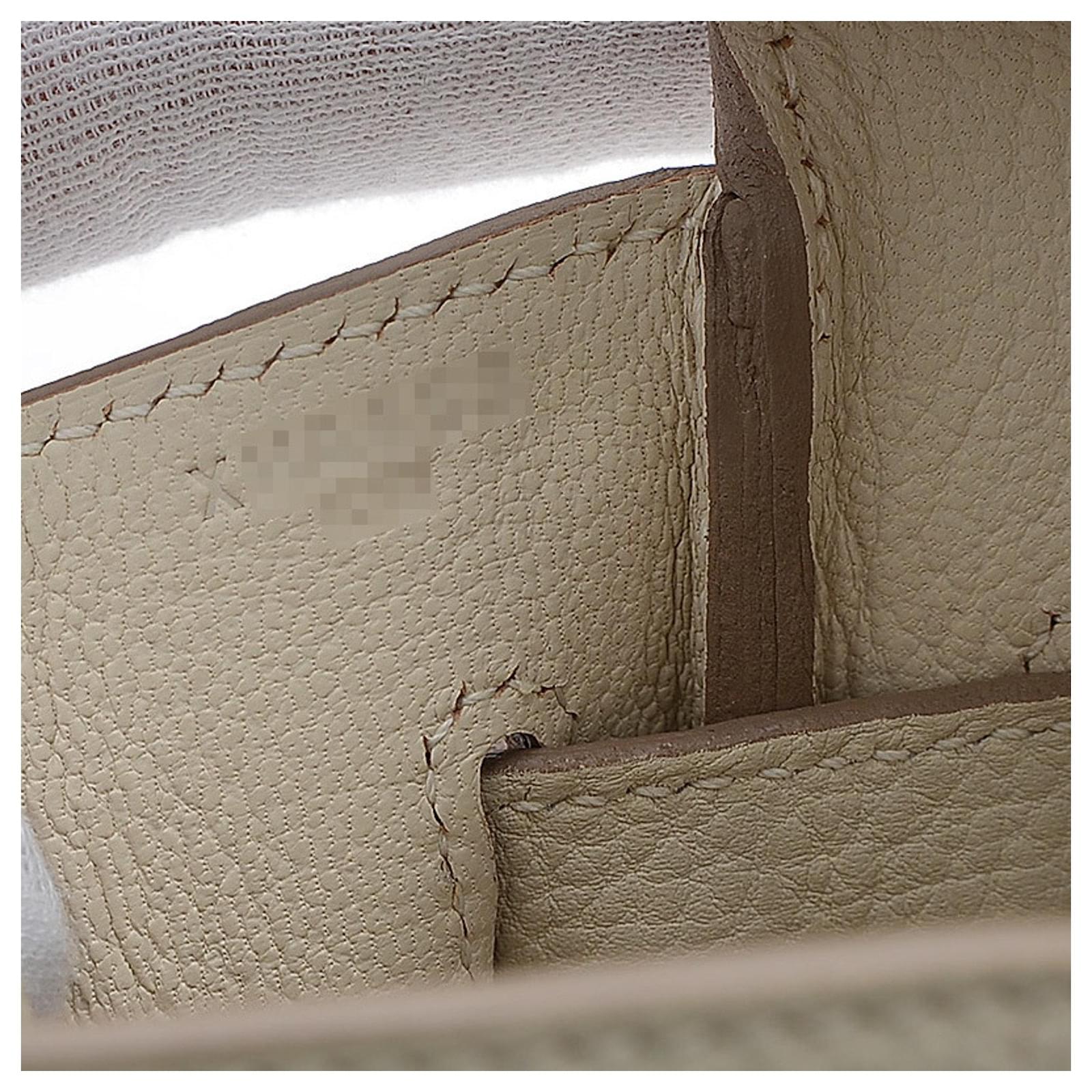Hermès Birkin 30 Cream Leather ref.808581 - Joli Closet