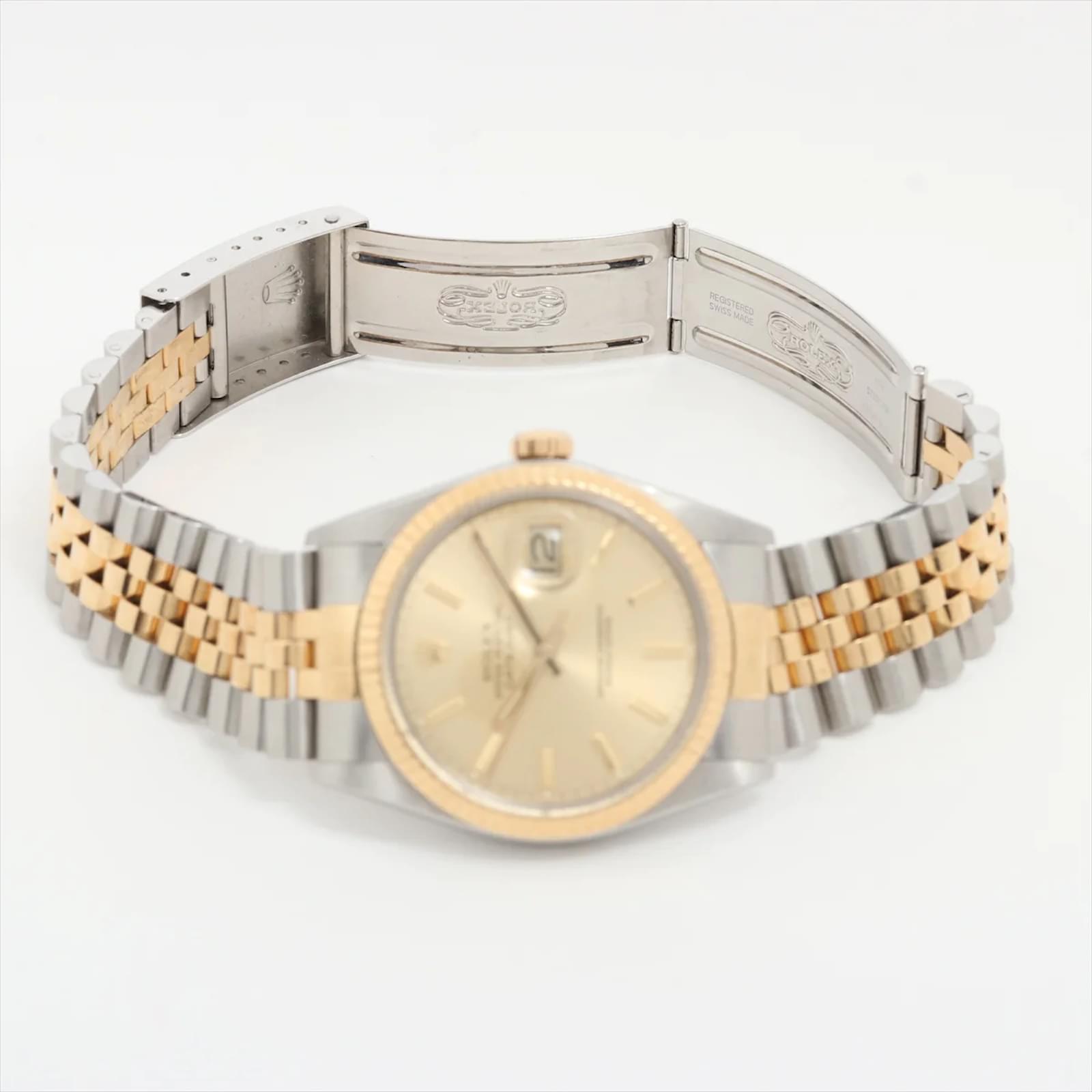 Rolex Datejust 36 mm Acier et Or jaune Doré ref.816070 - Joli Closet