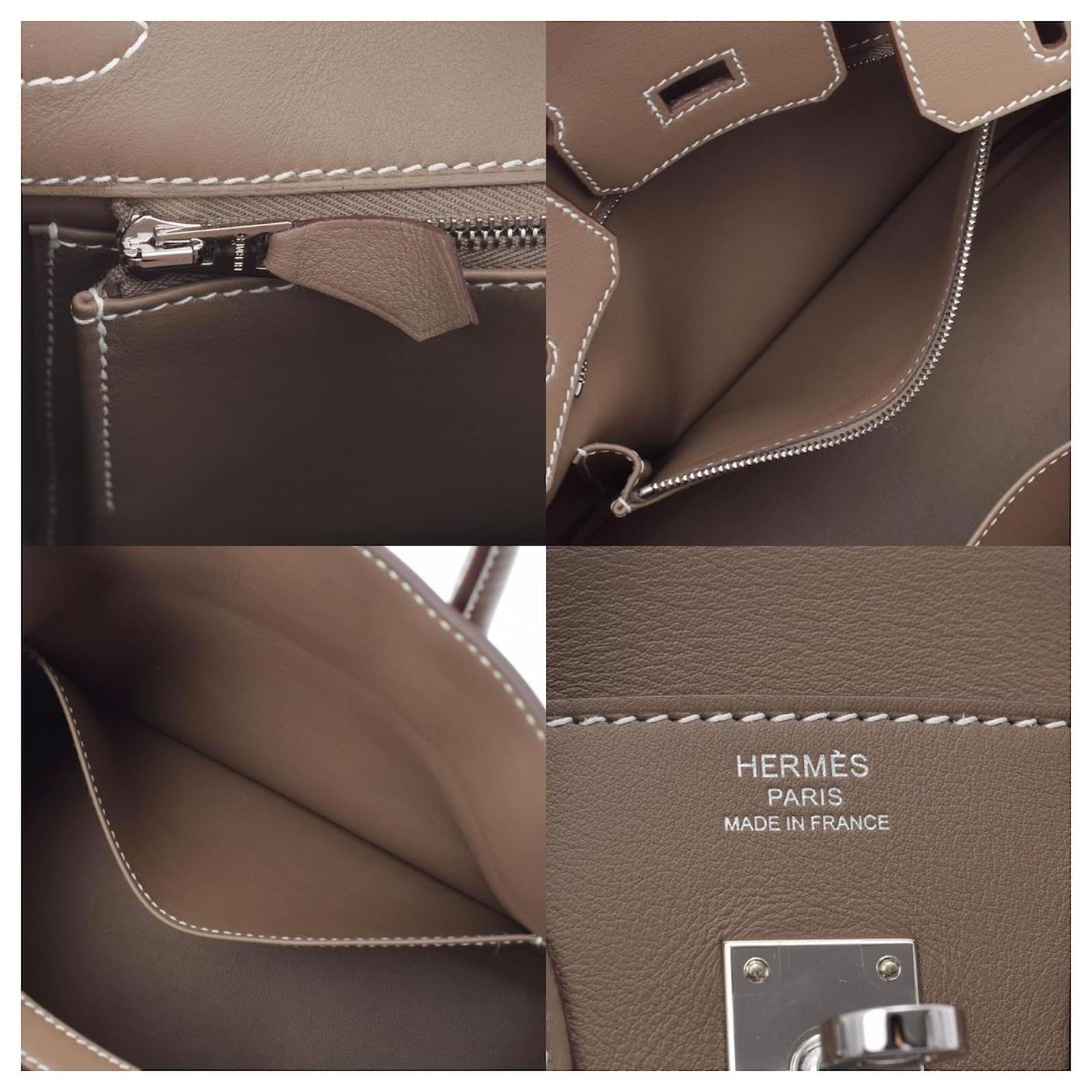 Hermès HERMES BIRKIN 25 Brown Leather ref.816841 - Joli Closet