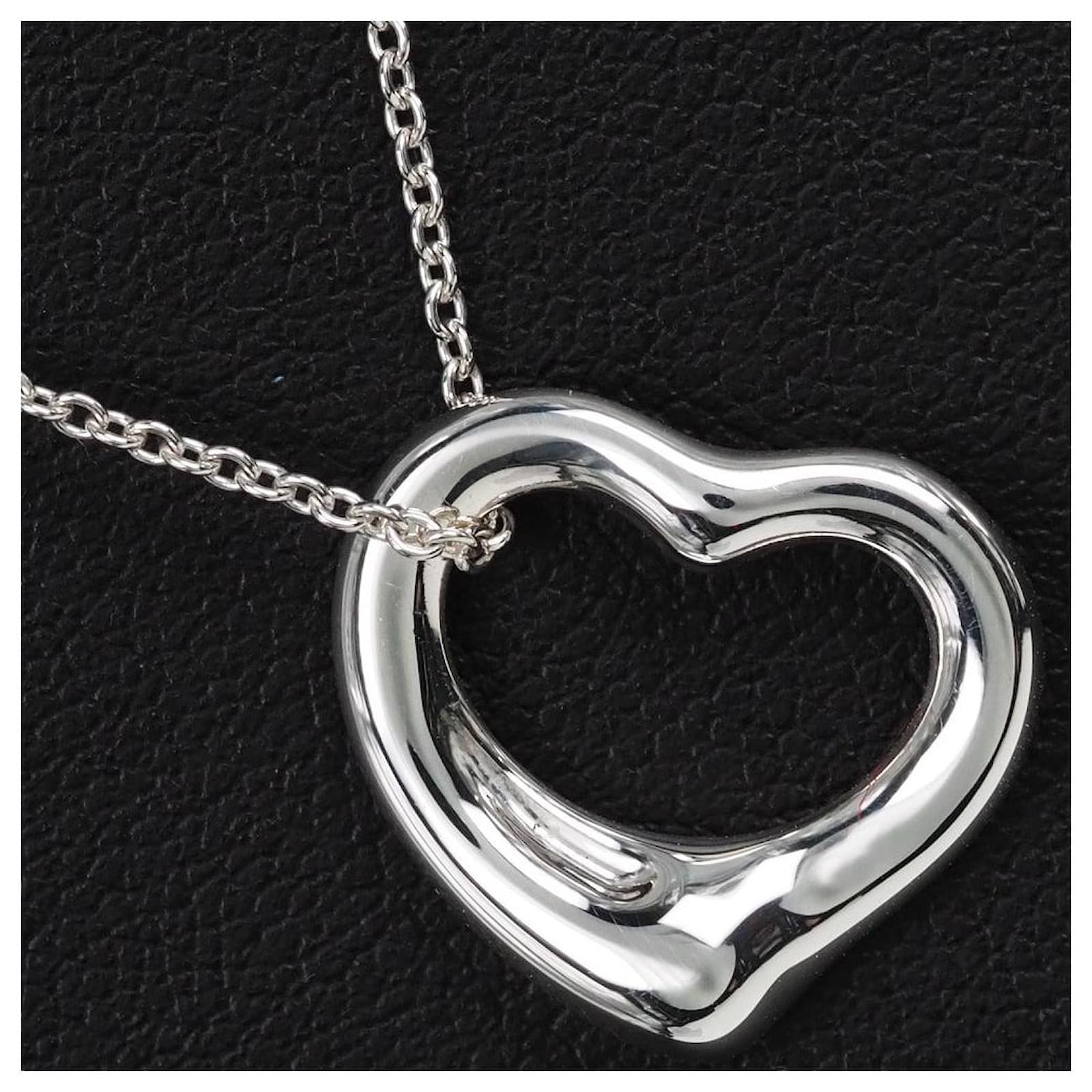 TIFFANY & CO. Coeur ouvert Argent Argenté ref.817009 - Joli Closet