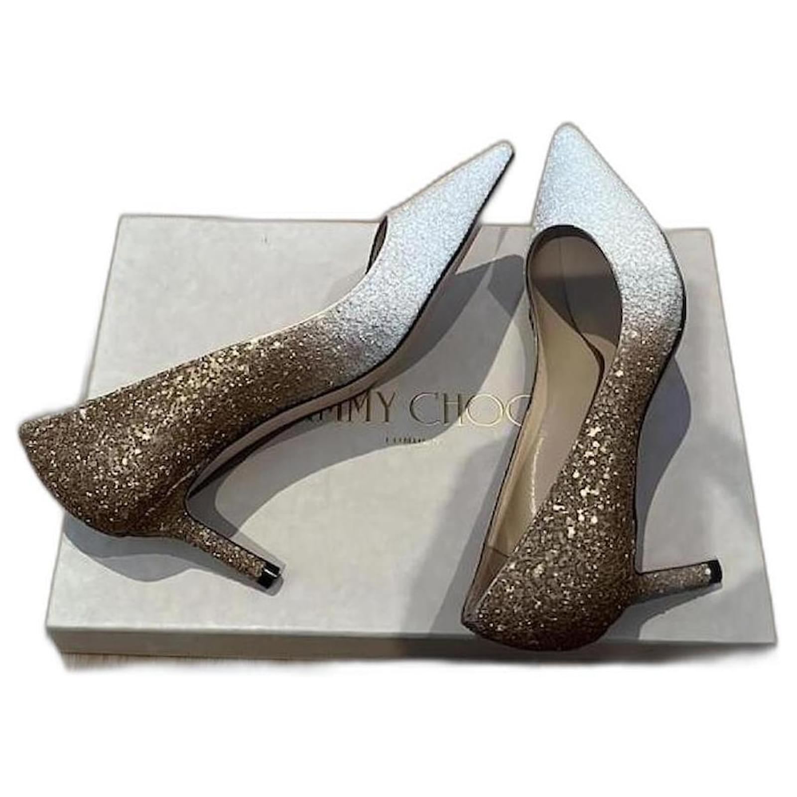 Jimmy Choo Romy White Leather ref.819498 - Joli Closet