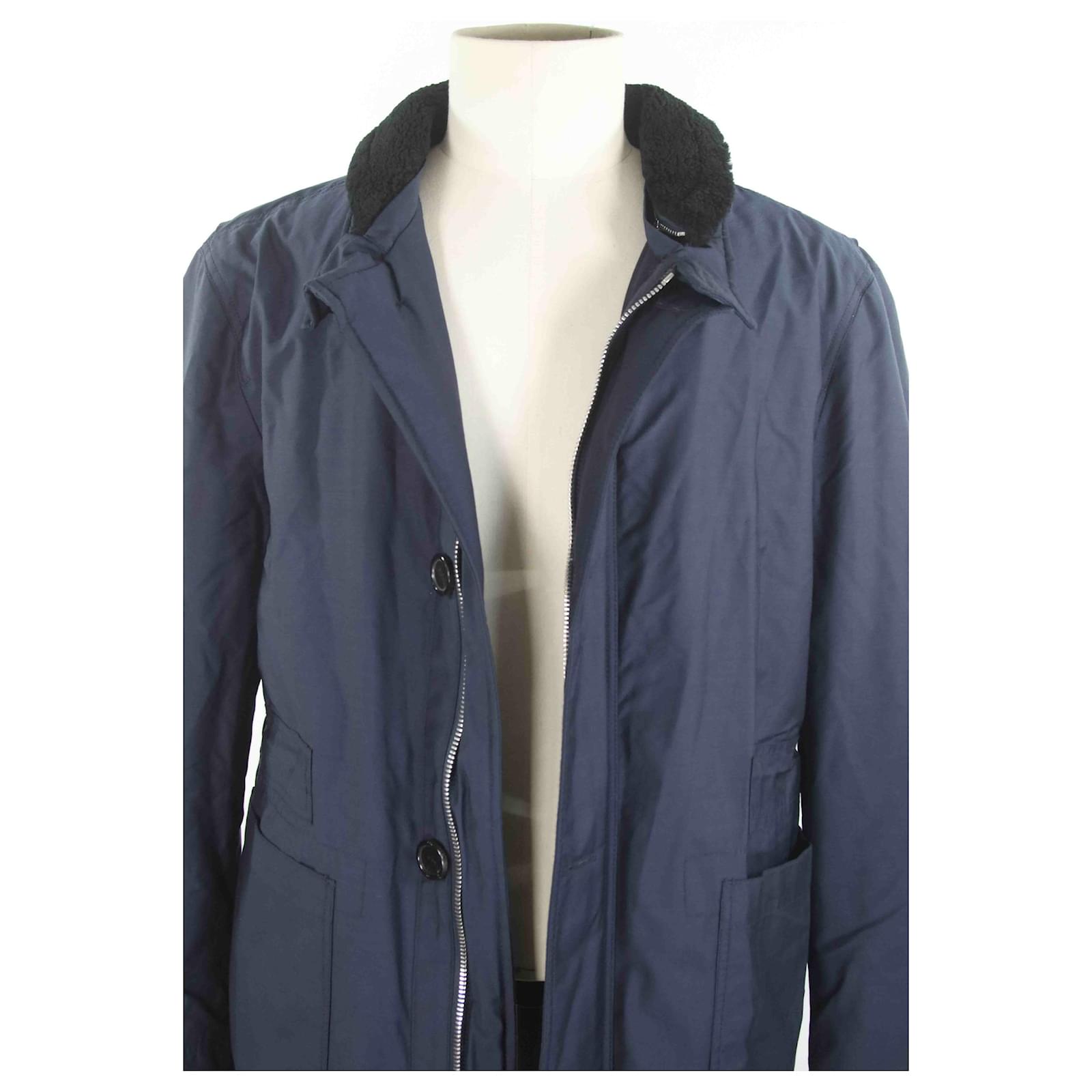 Cerruti 1881 Cerruti coat 52 Blue Wool ref.820696 - Joli Closet