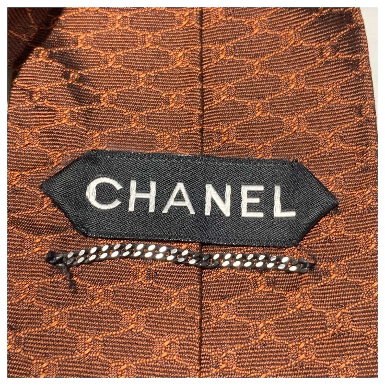 Chanel Brown Silk ref.821420 - Joli Closet