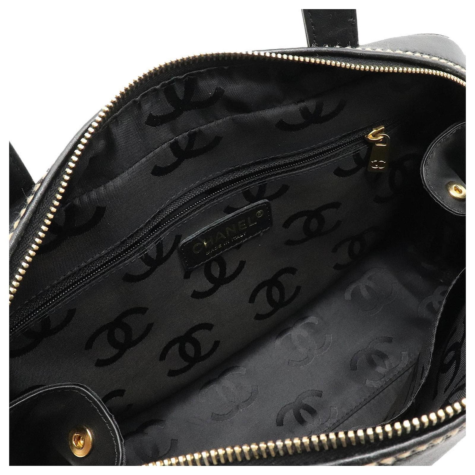 Chanel Bowling Black Leather ref.821758 - Joli Closet