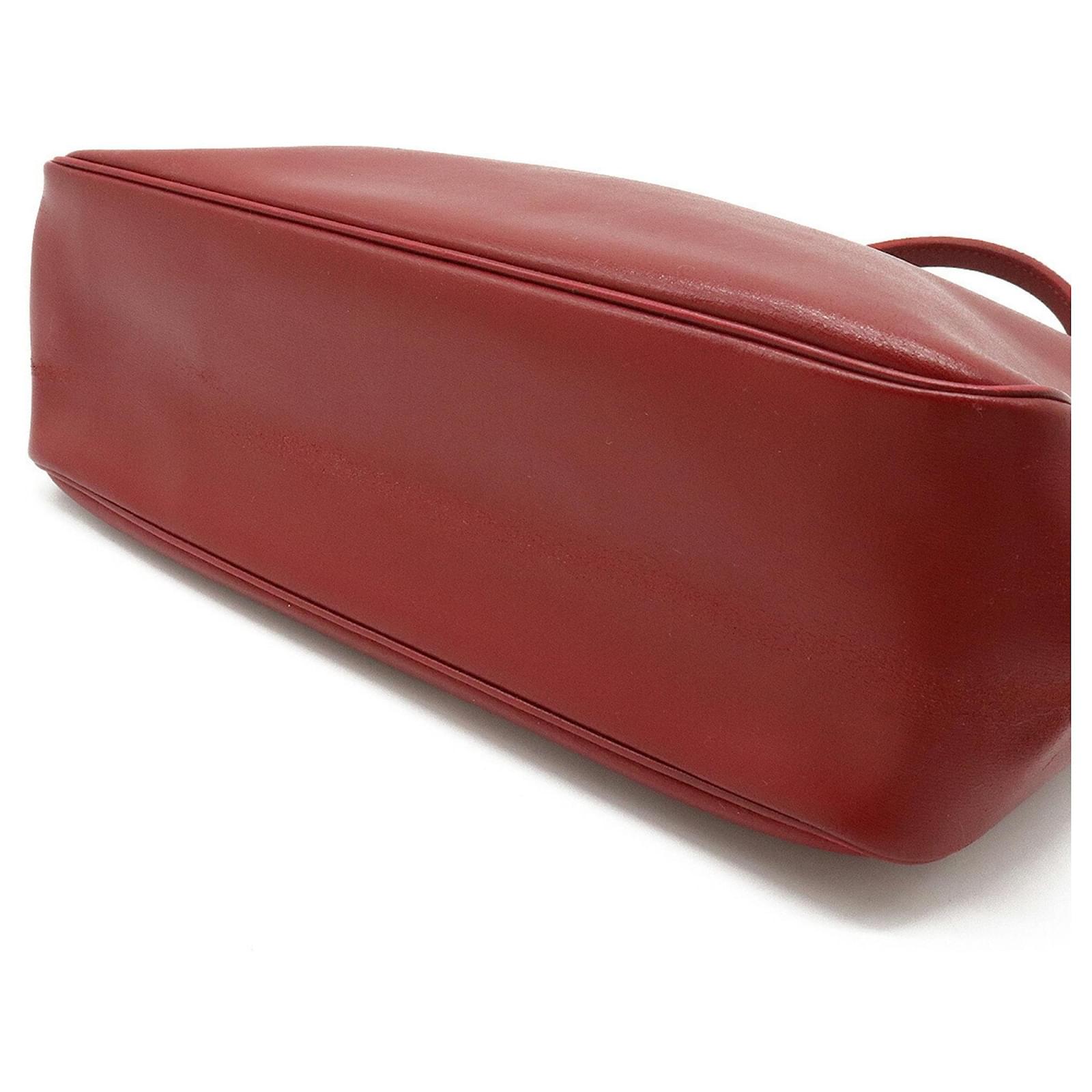 LONGCHAMP Red Leather ref.822249 - Joli Closet