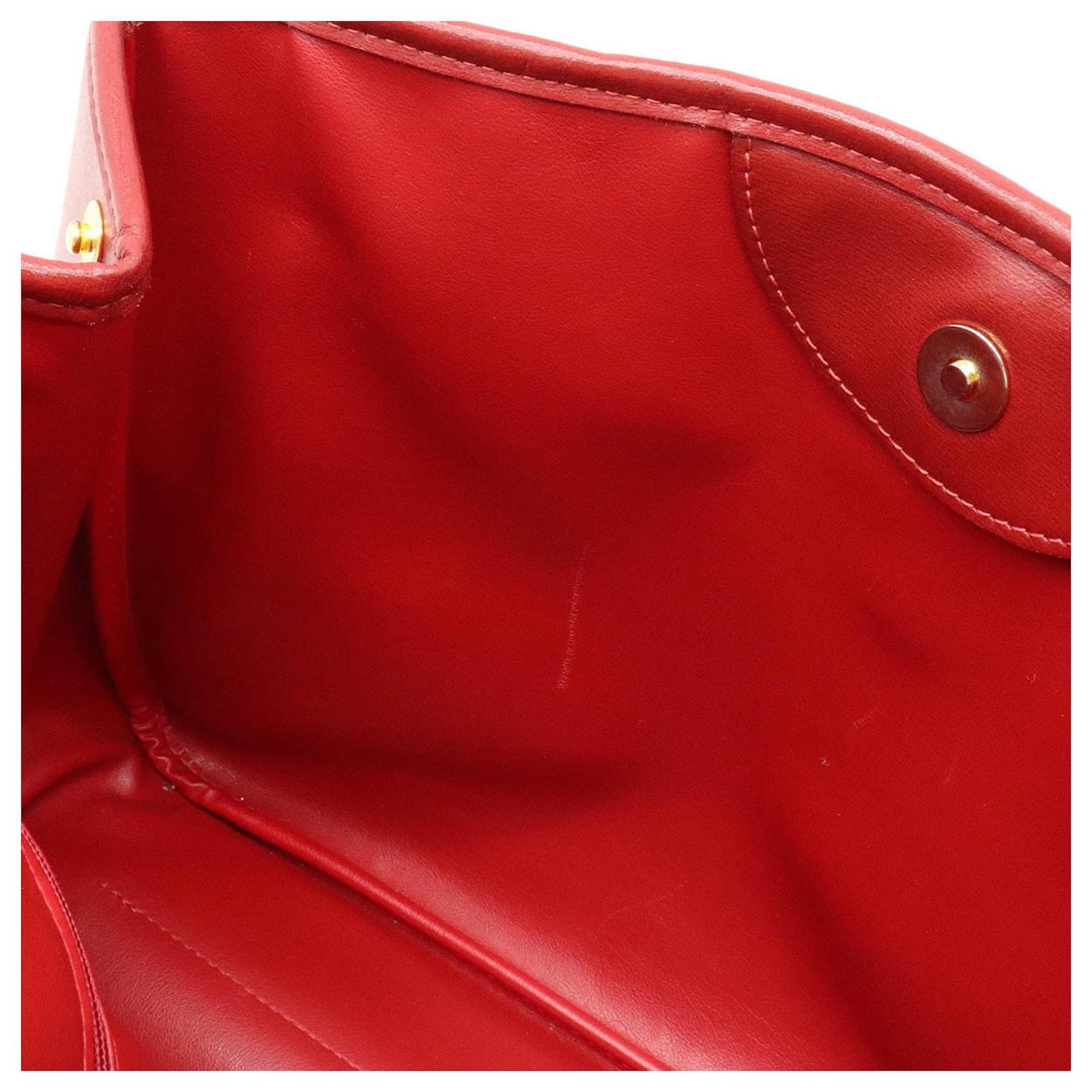 LONGCHAMP Red Leather ref.822249 - Joli Closet