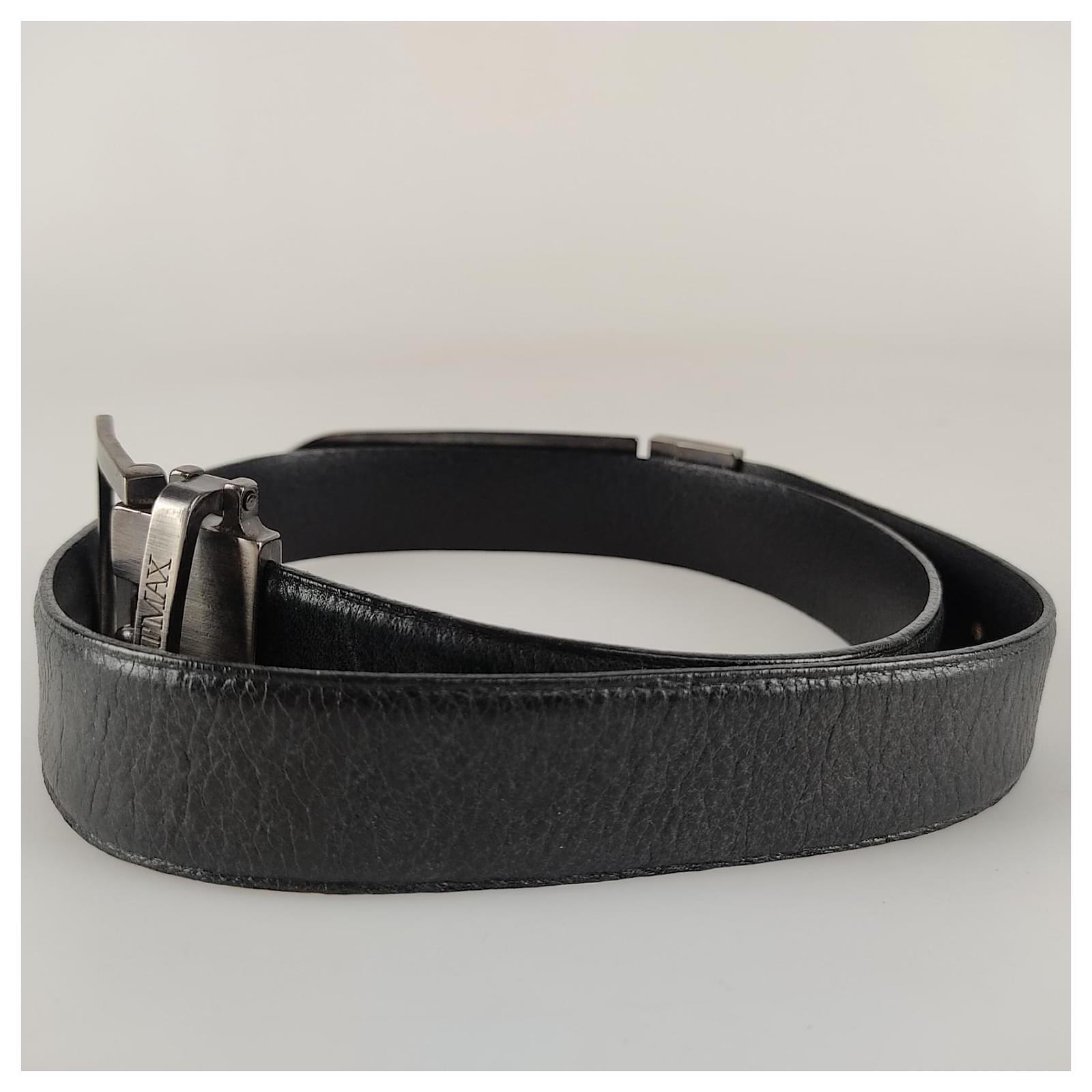 Sportmax Leather and metal belt. Good condition. Black ref.823181 ...