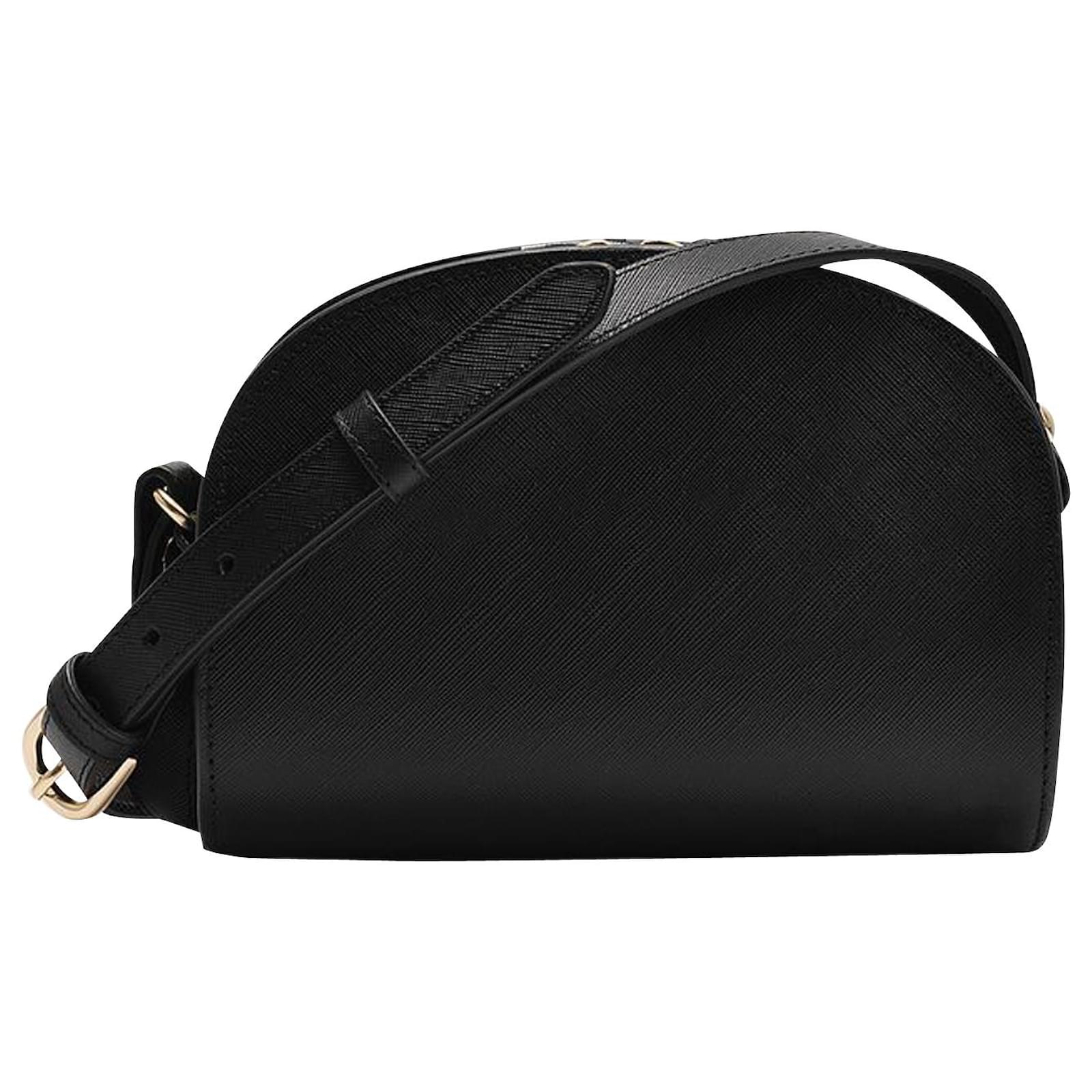 Apc Demi Lune Mini Bag in Black Leather ref.824219 - Joli Closet