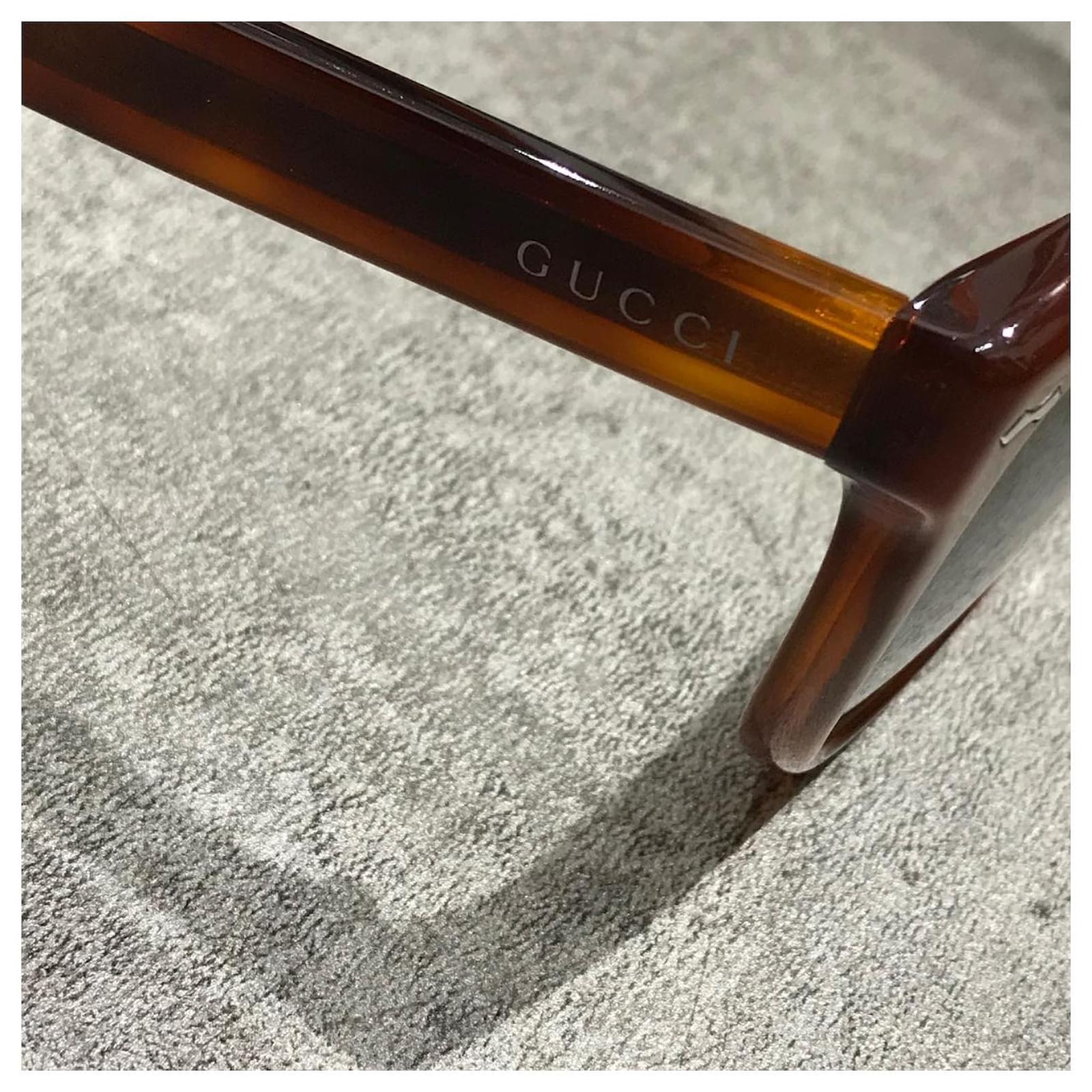 GUCCI Sunglasses T. plastic Brown ref.824646 - Joli Closet