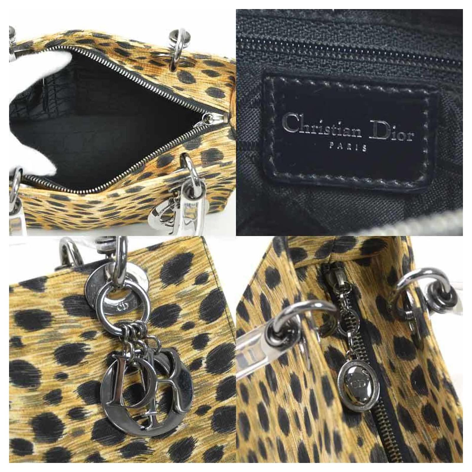 Dior Lady Dior Plastique Écru ref.826807 - Joli Closet