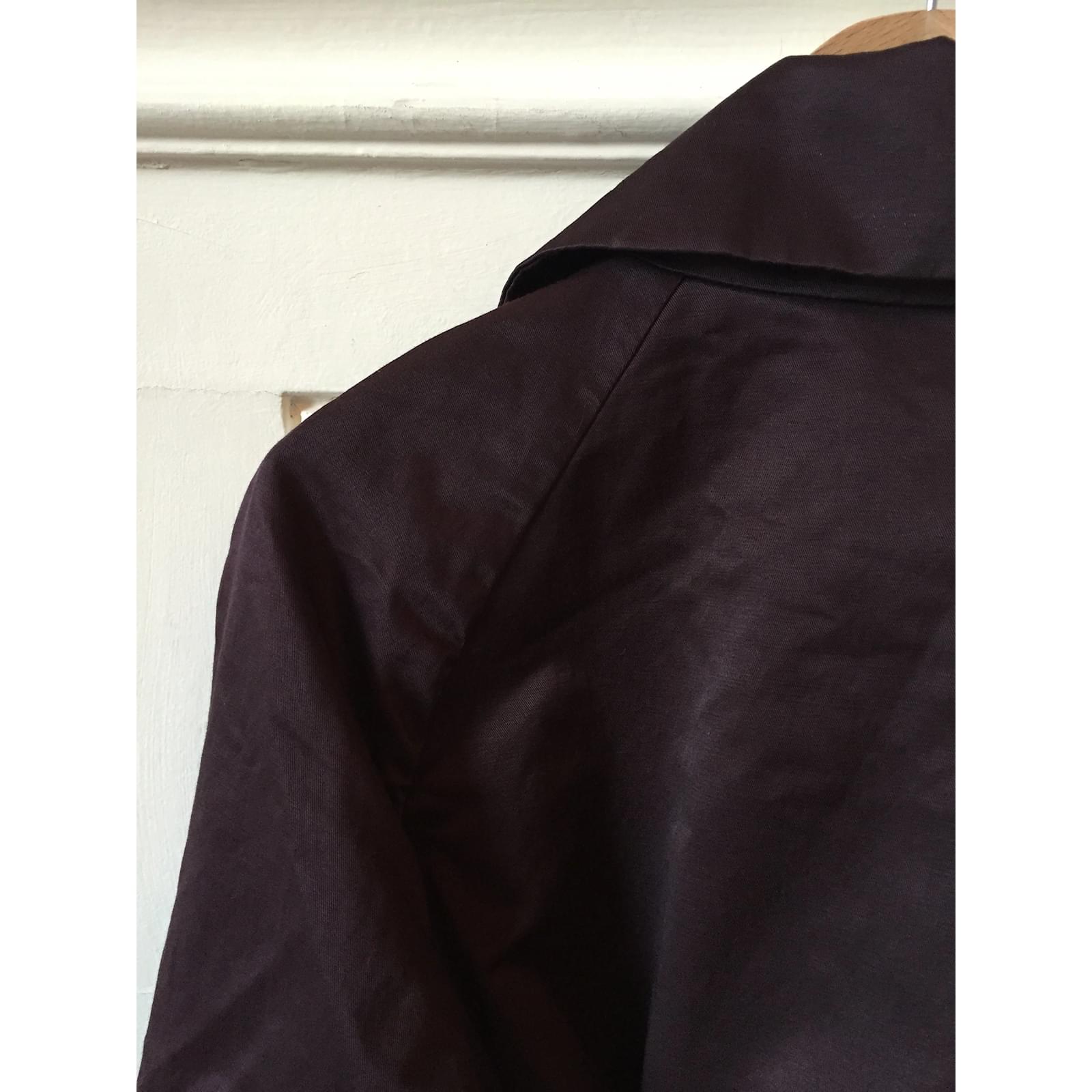 Céline CELINE Manteaux T.fr 42 SYNTHÉTIQUE Violet ref.827054 - Joli Closet