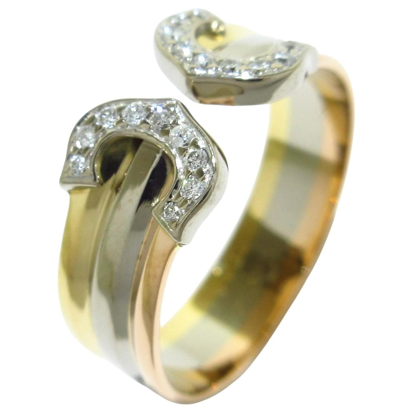 Cartier C de cartier Golden Yellow gold ref.828566 - Joli Closet