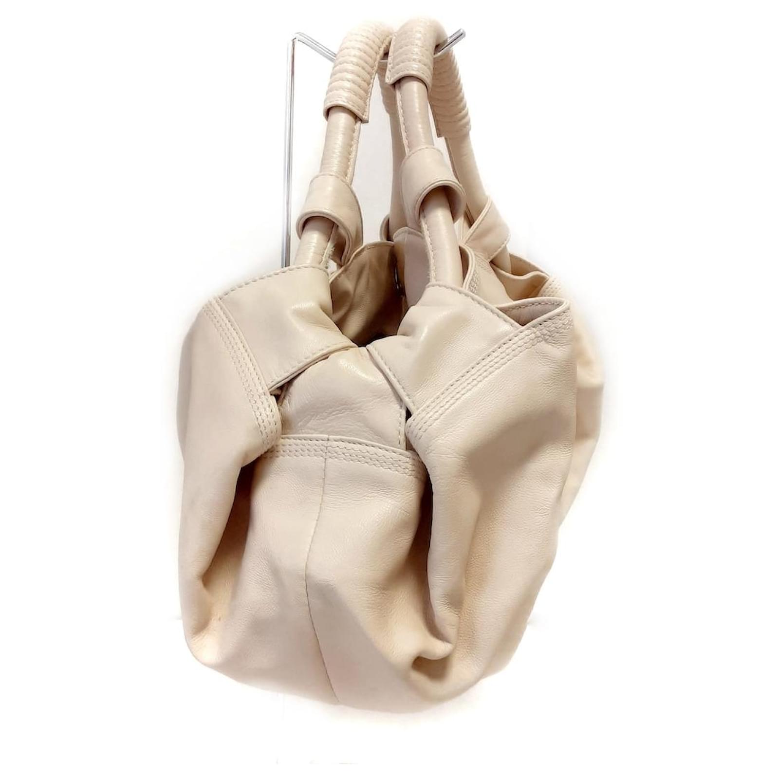 Loewe Nappa Beige Leather ref.829968 - Joli Closet