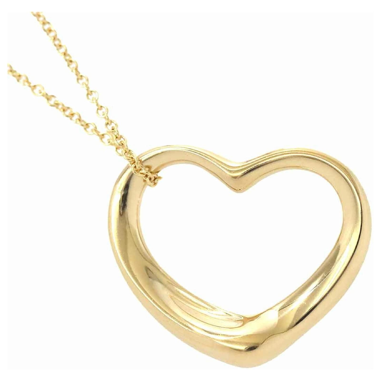 TIFFANY & CO. Coeur ouvert Or jaune Doré ref.831045 - Joli Closet