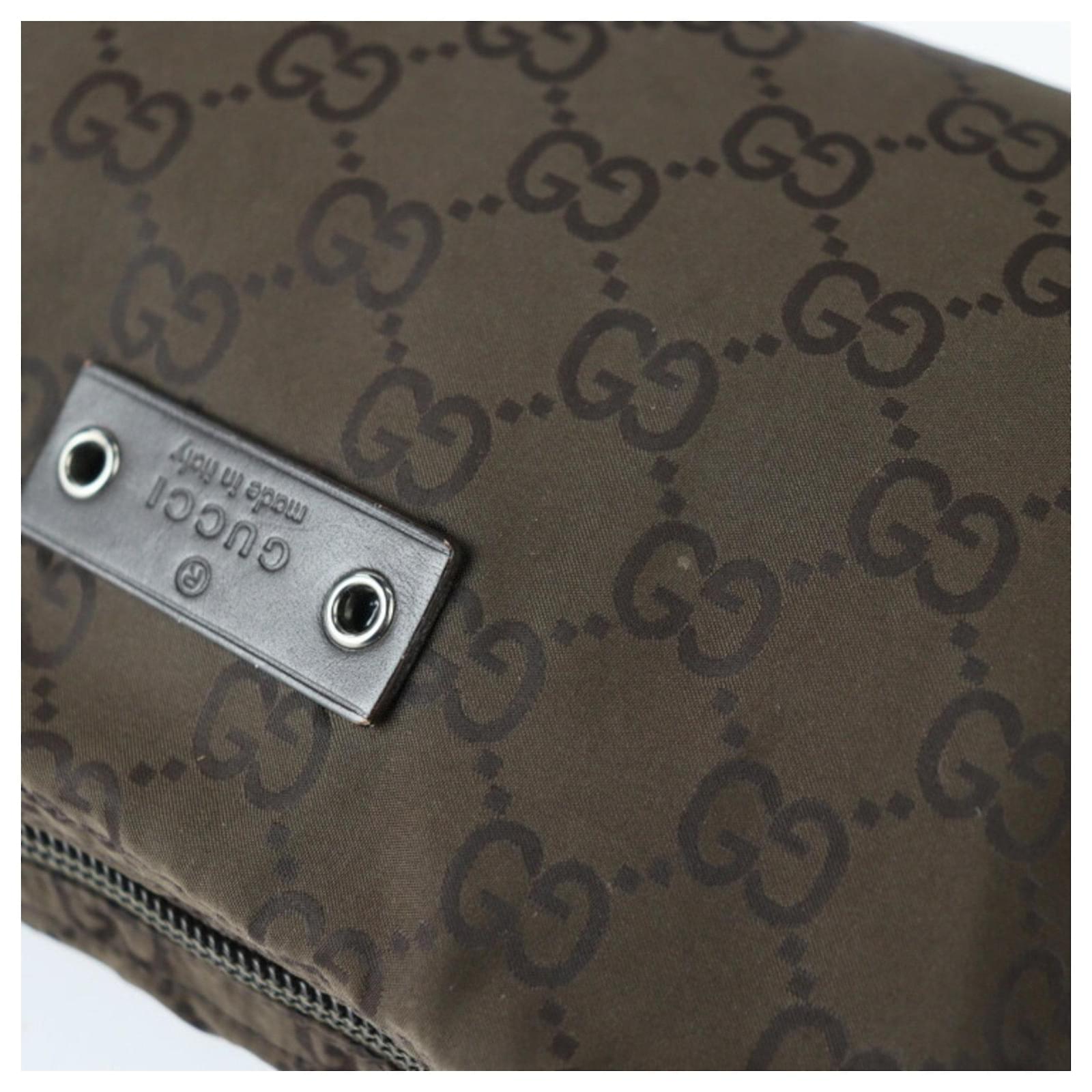Gucci GG pattern Brown Synthetic ref.831114 - Joli Closet