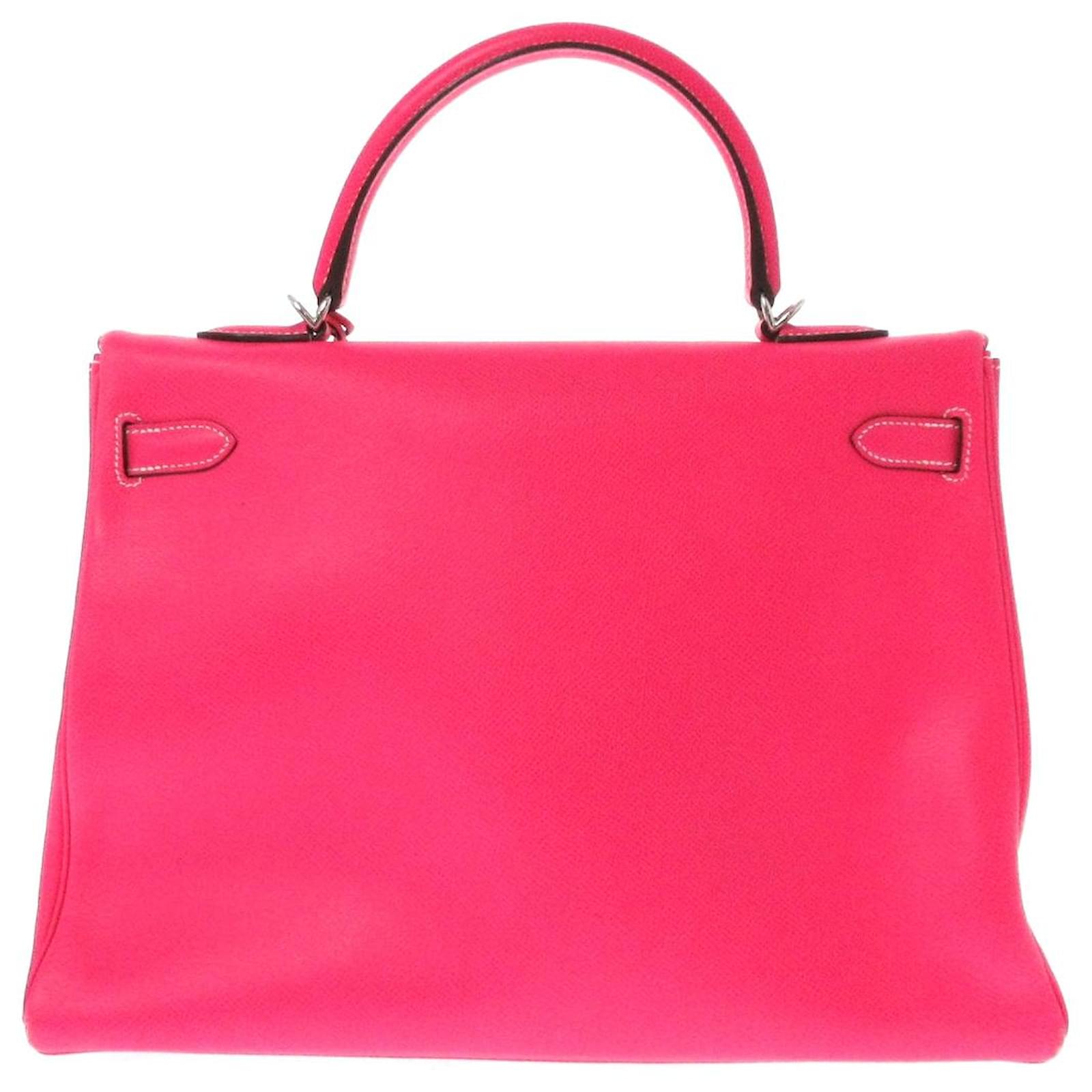 Hermès Hermes Kelly Pink Leder ref.831234 - Joli Closet