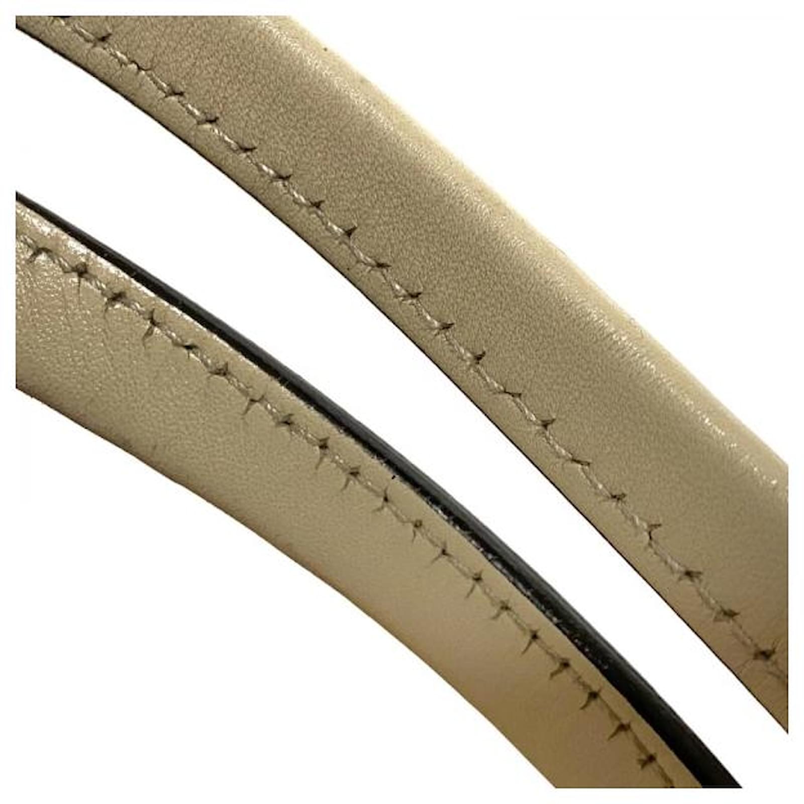 Gucci GG,GG Twins Multiple colors Beige Dark brown Leather ref.832424 ...