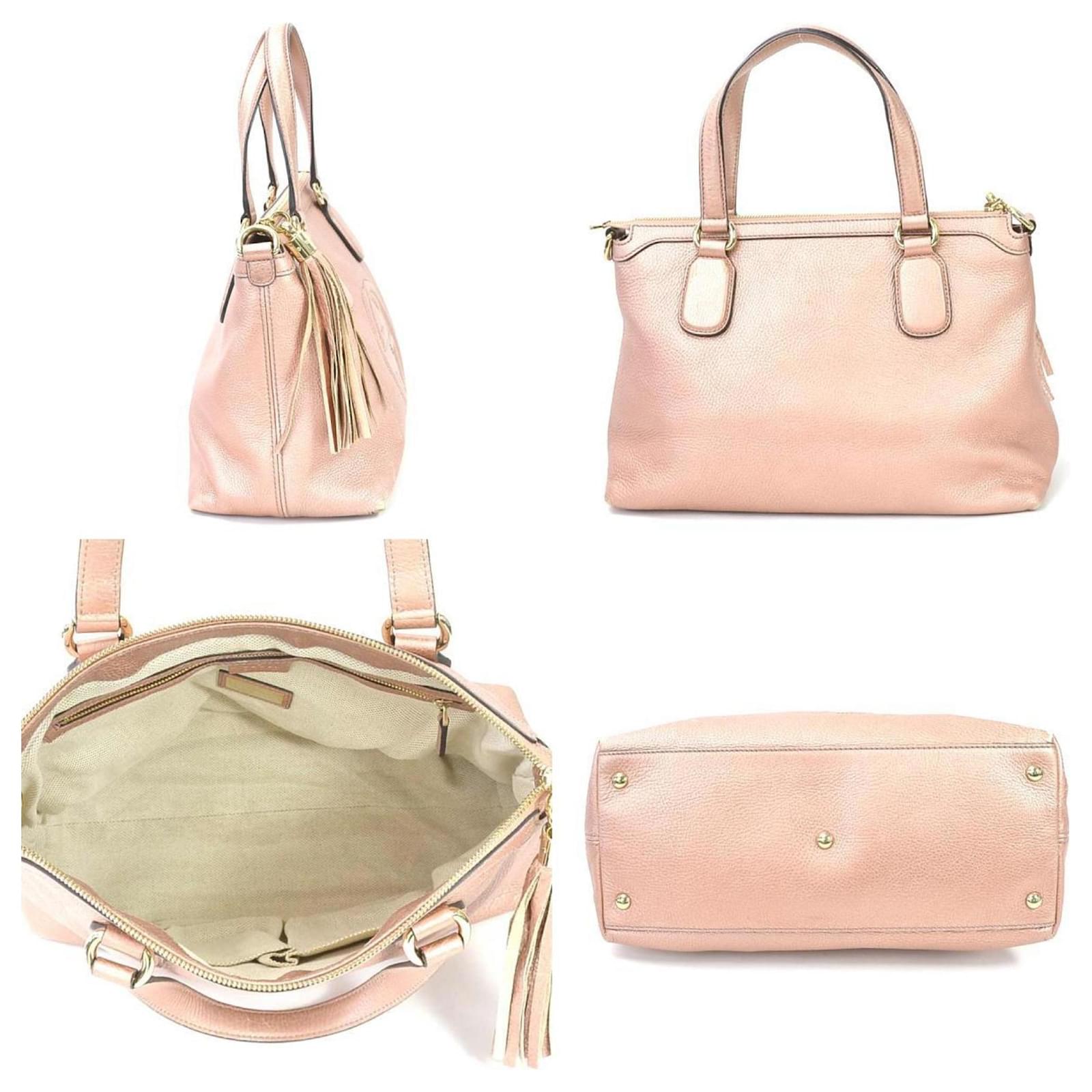 Gucci Pink Leder ref.835420 - Joli Closet