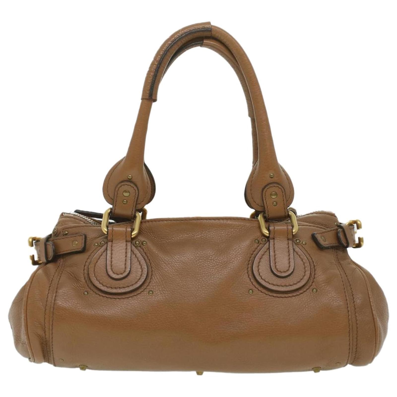 CHLOÉ PADDINGTON Brown Leather ref.835943 - Joli Closet